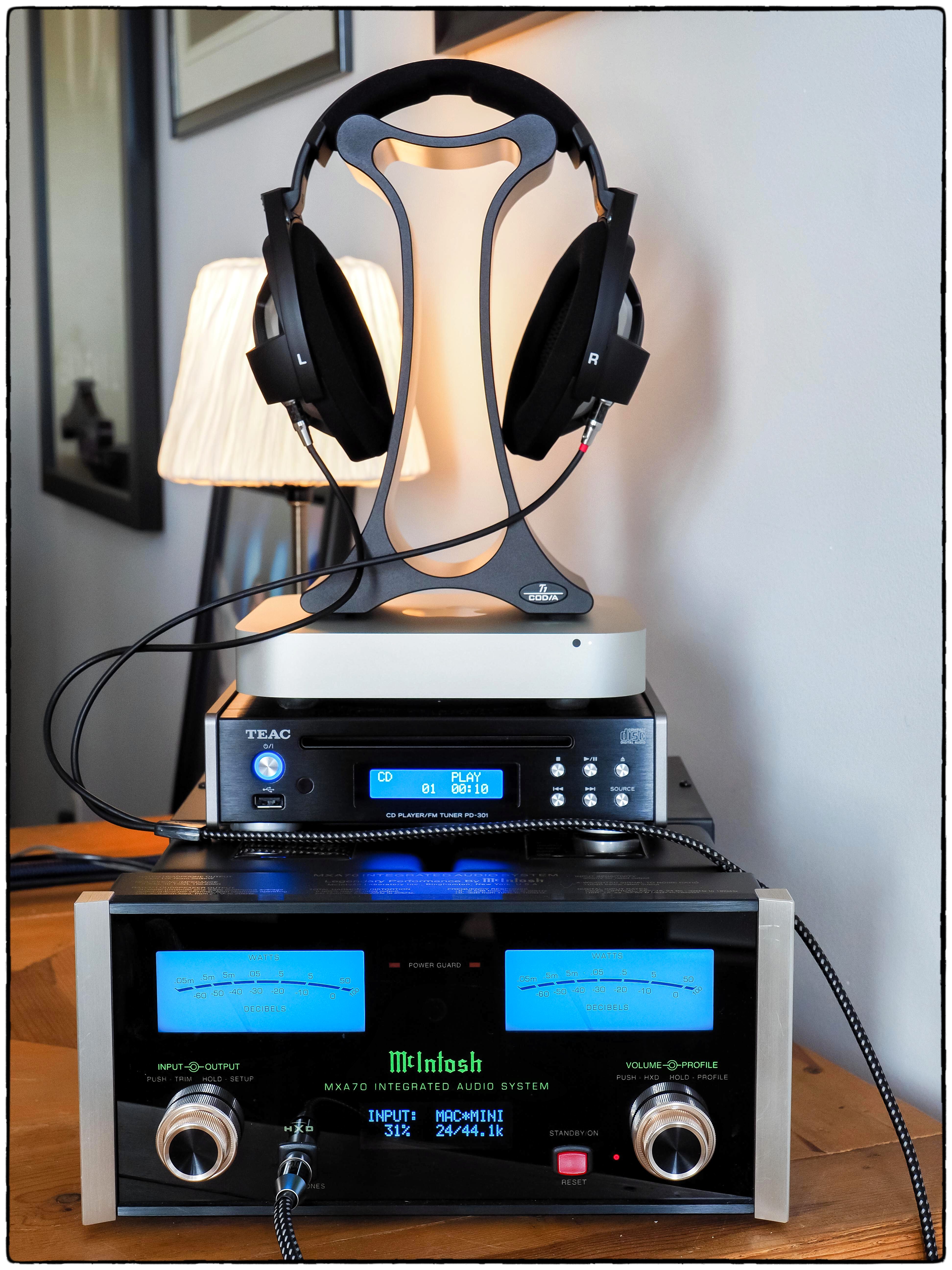 Show us your Head-Fi station at it's current state. No old pictures ...