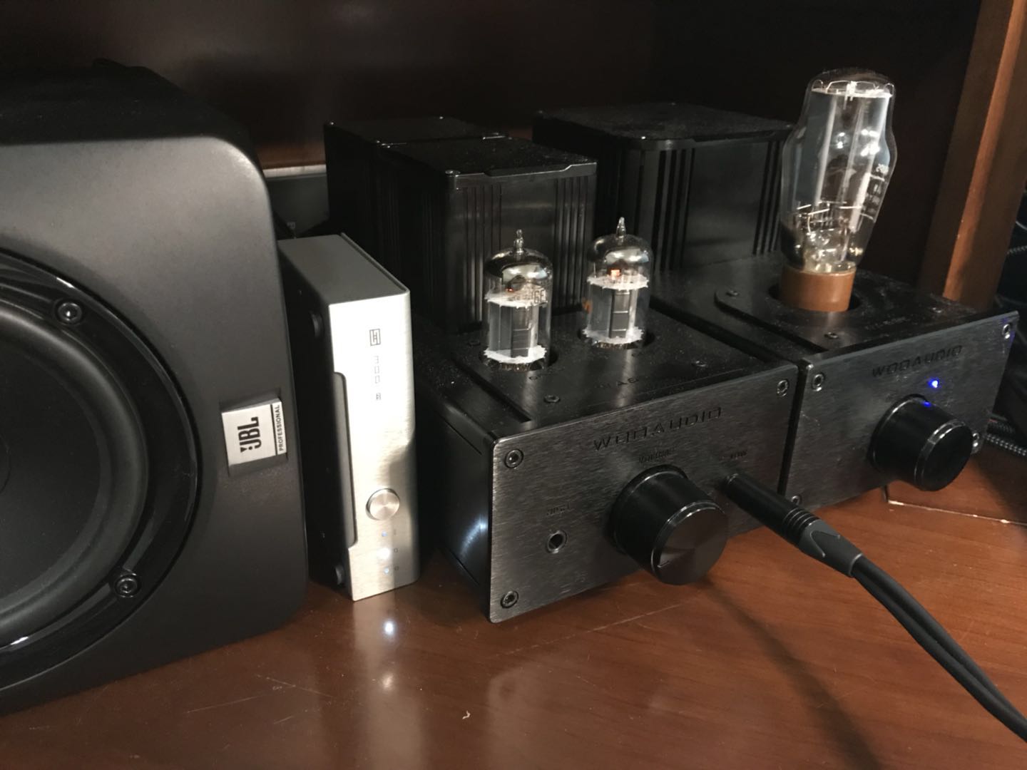 Show us your Head-Fi station at it's current state. No old pictures ...