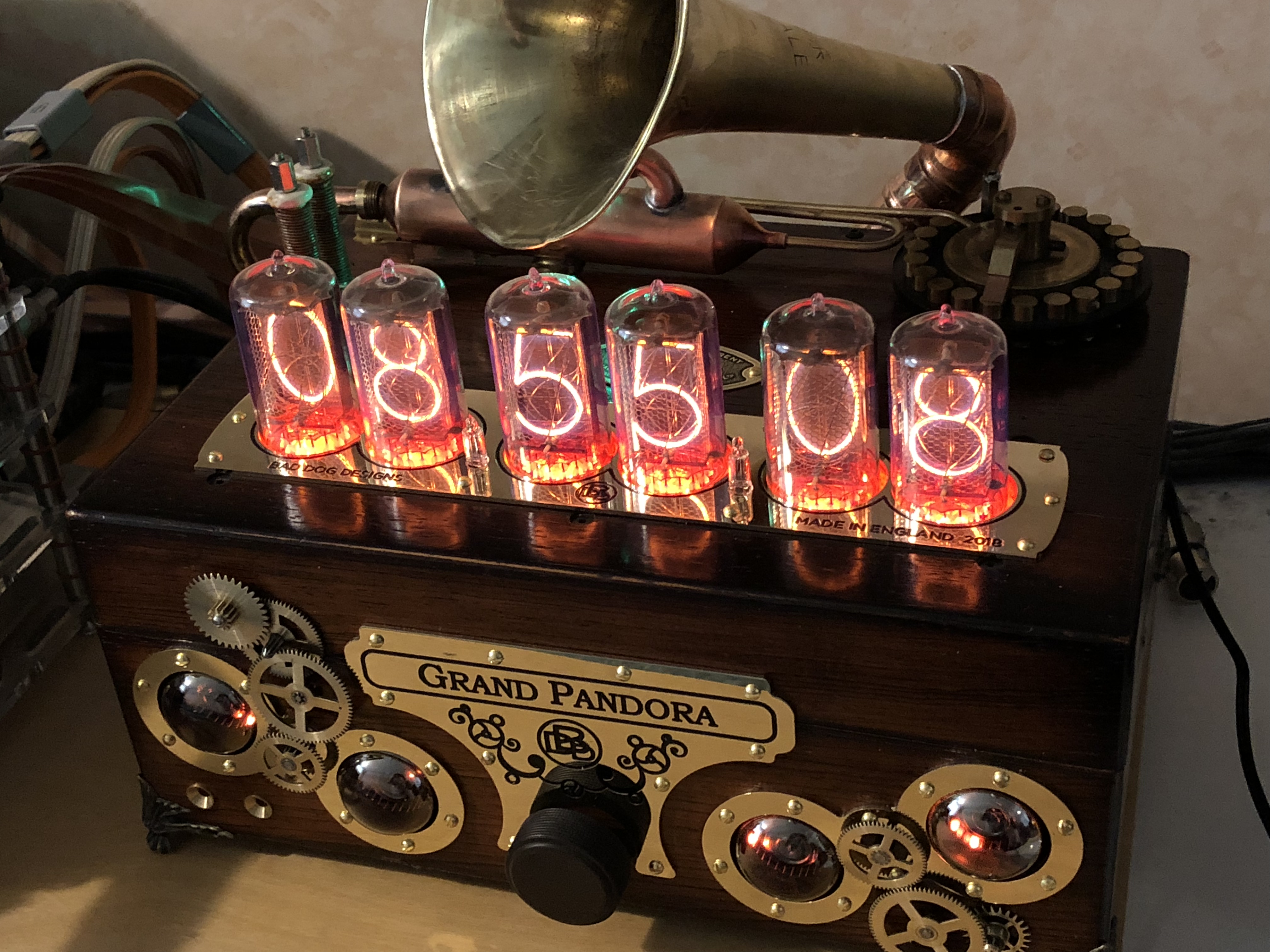 Custom Nixie single tube clock | Headphone Reviews and Discussion ...
