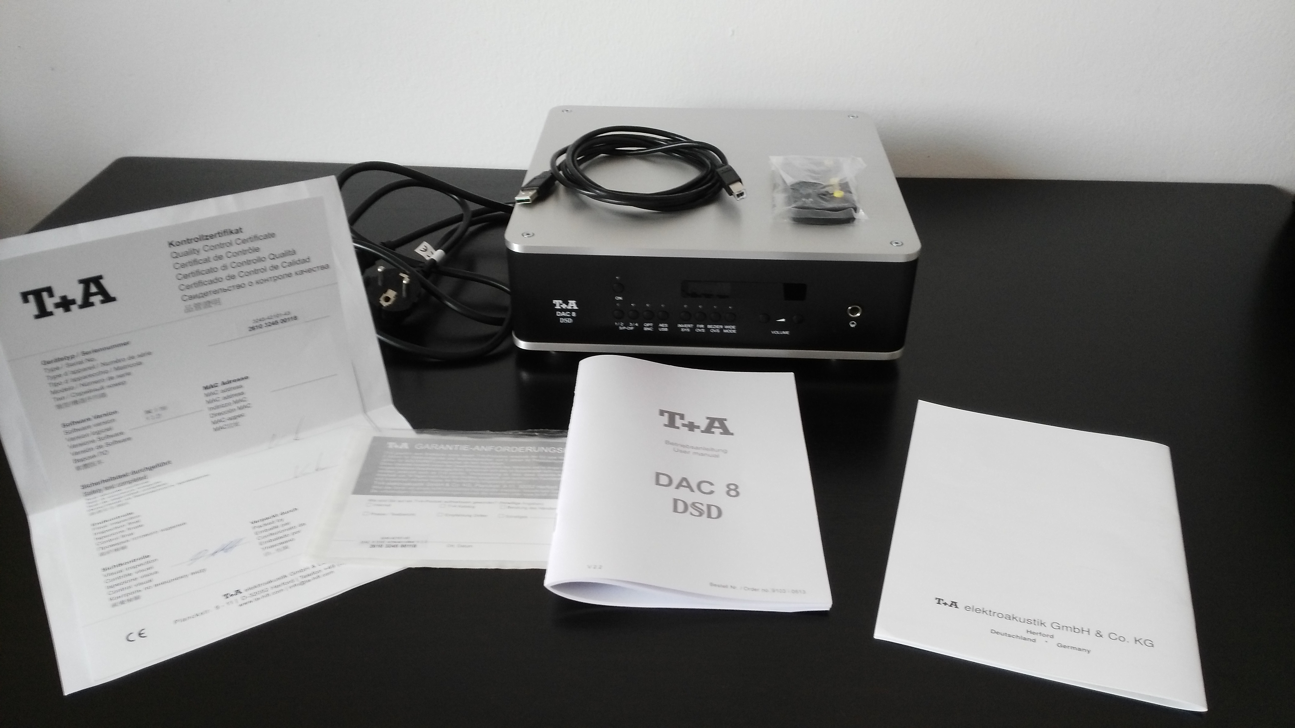 FS: T+A DAC8 DSD DAC 8 HIGH-END USB DSD DAC - Thread Gallery ...