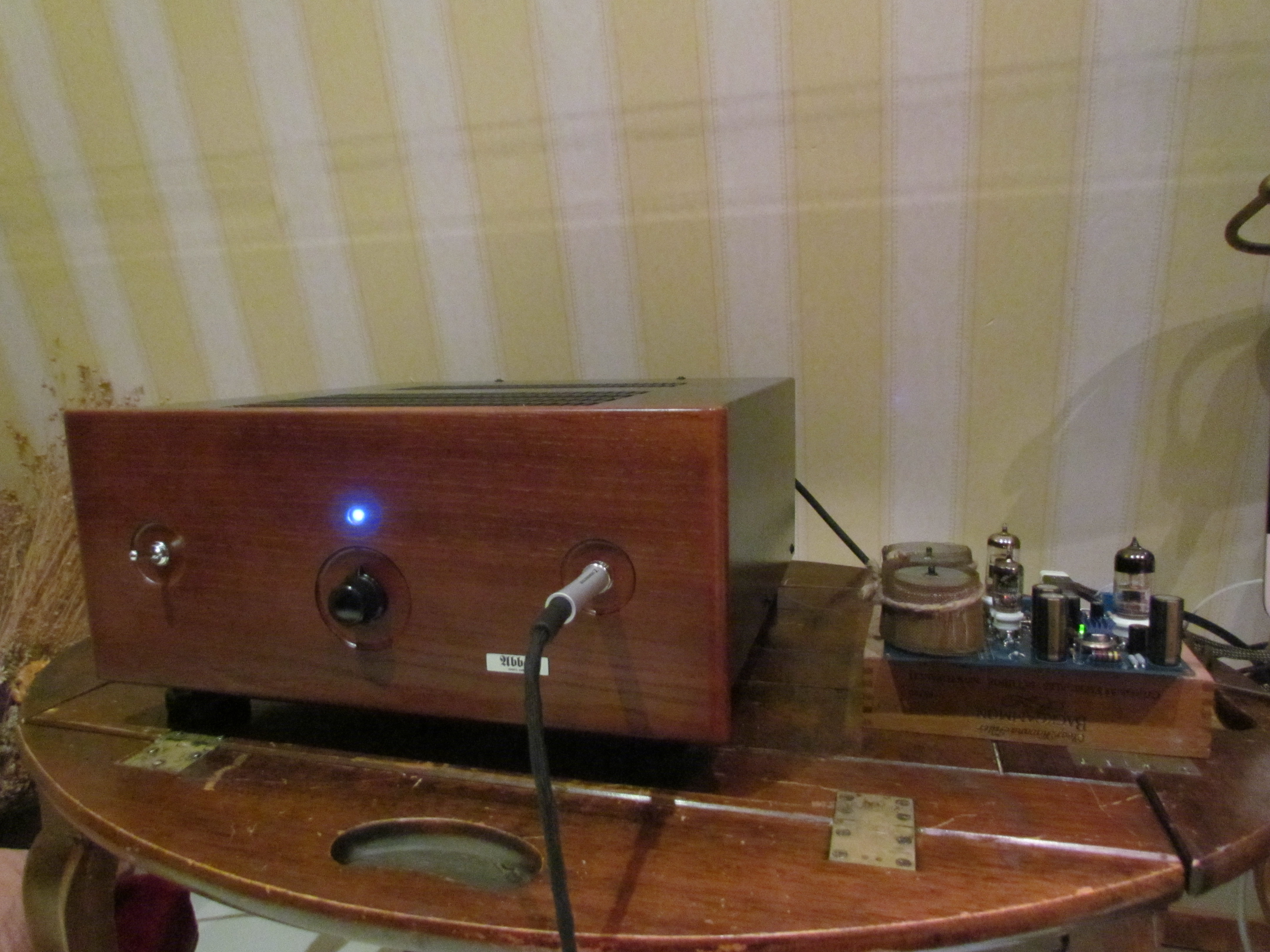 Show us your Head-Fi station at it's current state. No old pictures ...