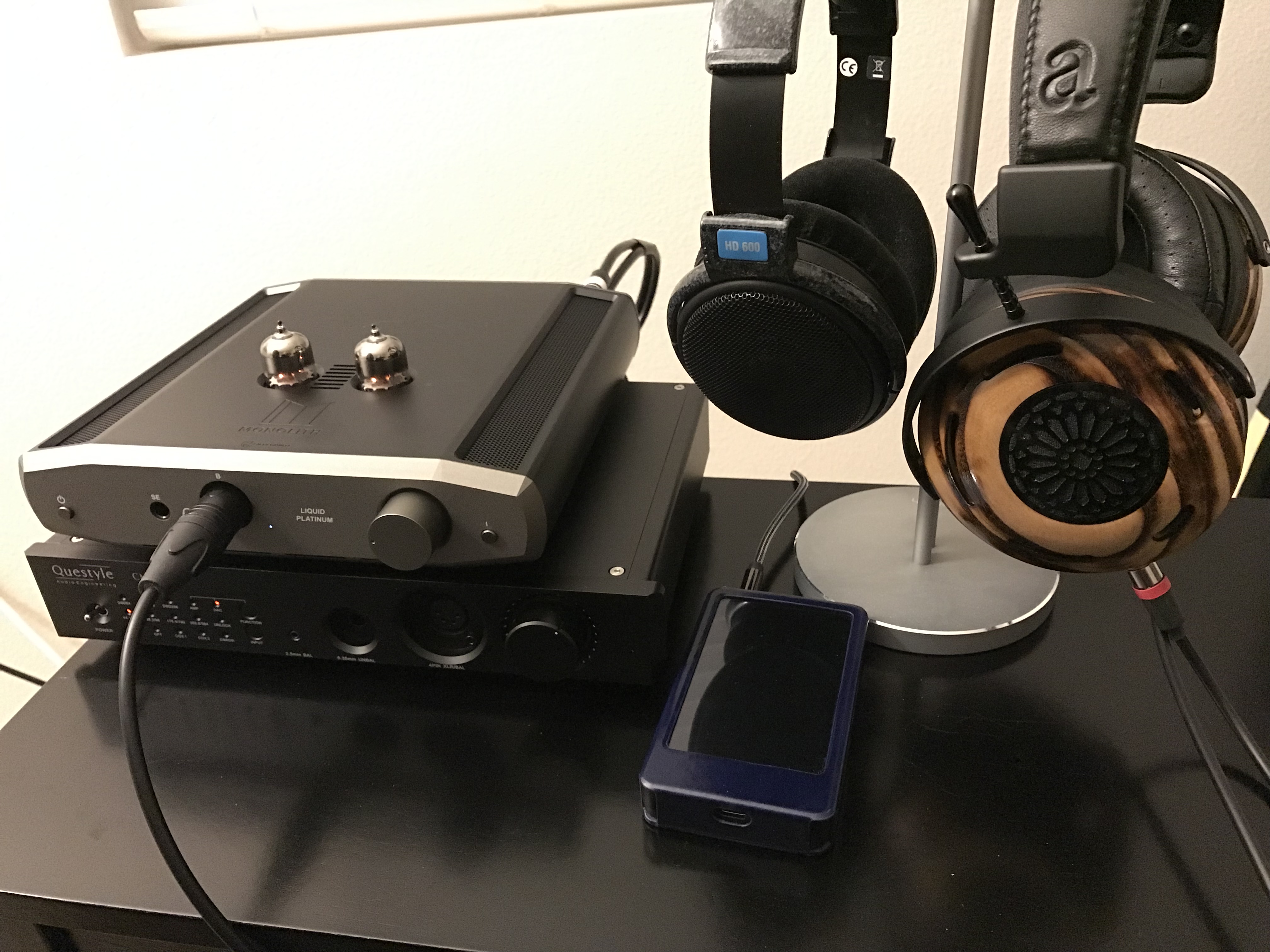 Show us your Head-Fi station at it's current state. No old pictures ...