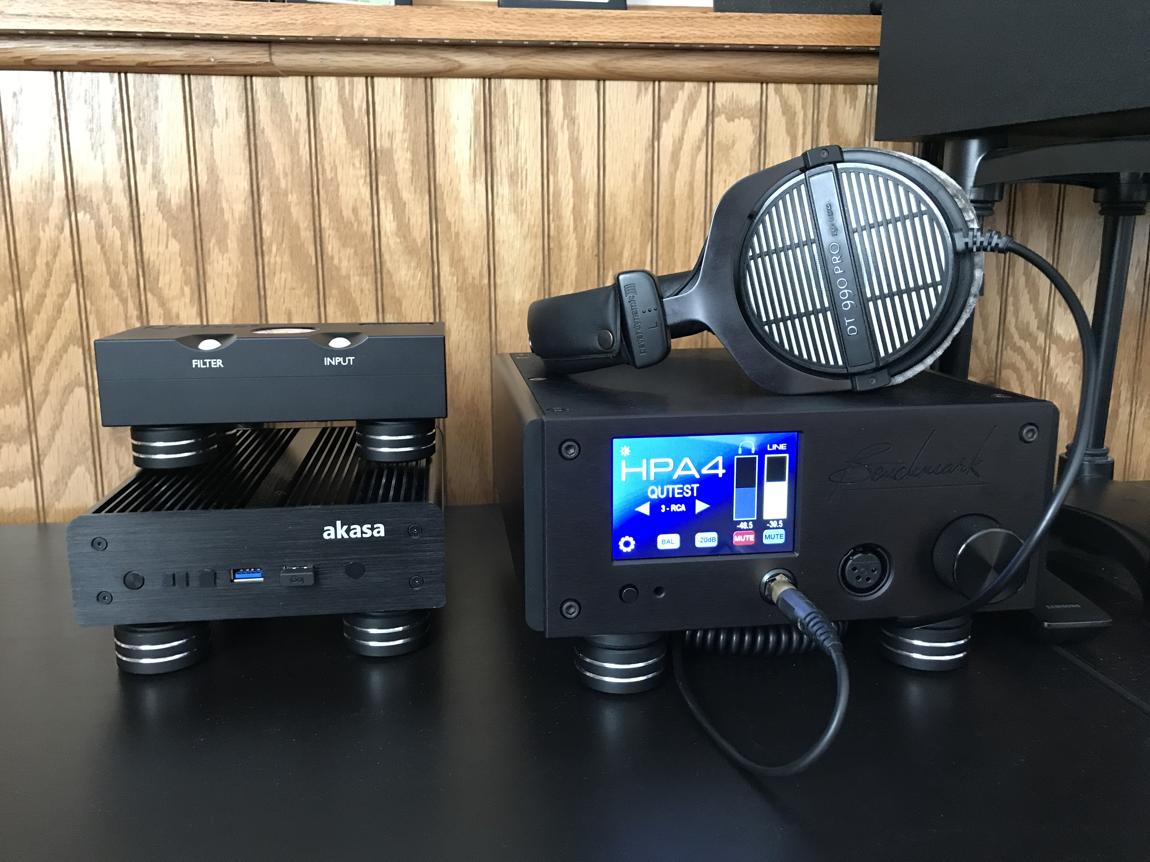 Show us your Head-Fi station at it's current state. No old pictures ...