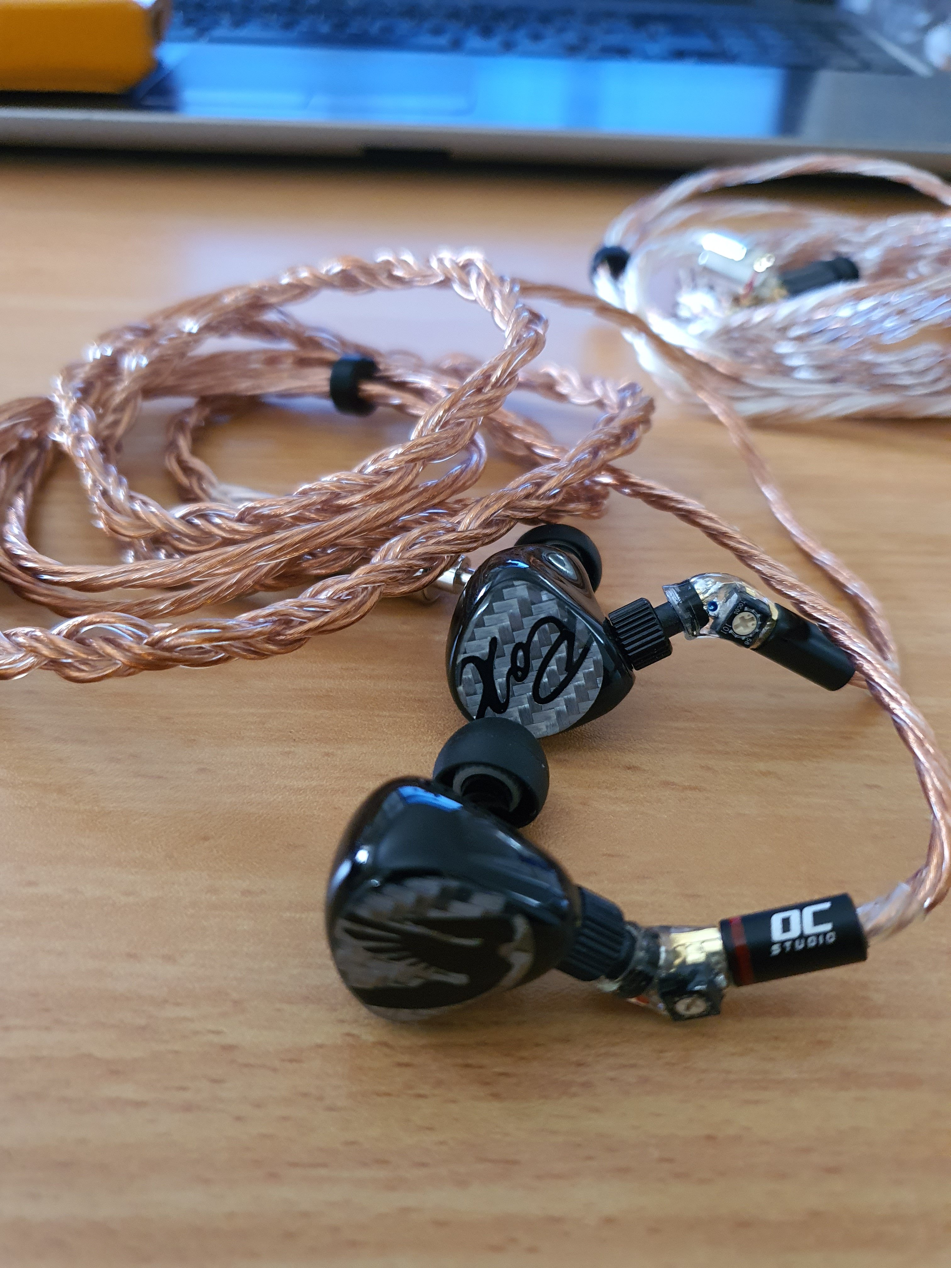 JH Audio iems -- cable rolling with Whyears adapters | Headphone ...