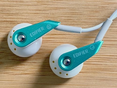 Edifier H185 Headphones Hi-Fi Classic Earbud Style Earphones - Blue ...