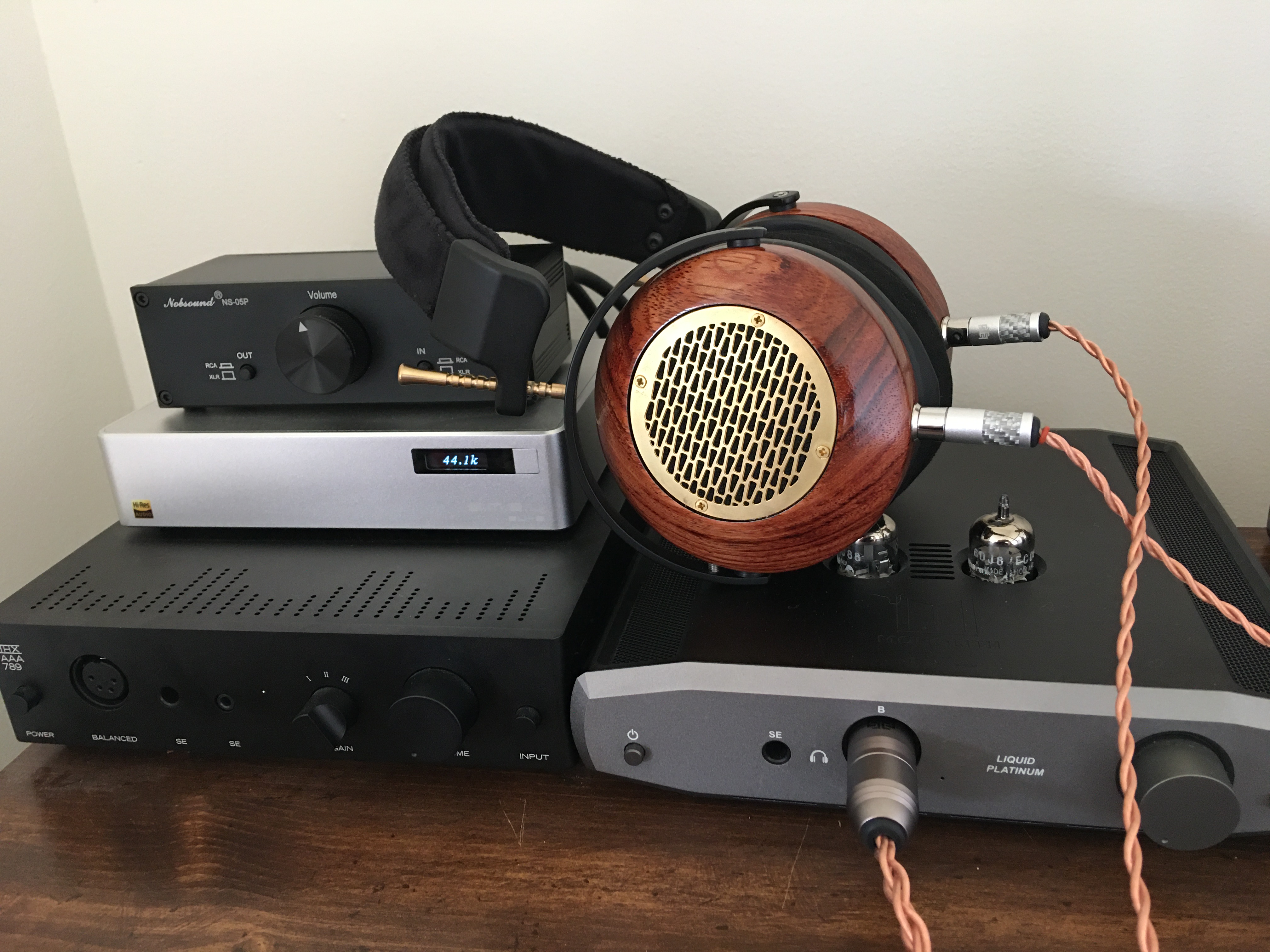 Show us your Head-Fi station at it's current state. No old pictures ...