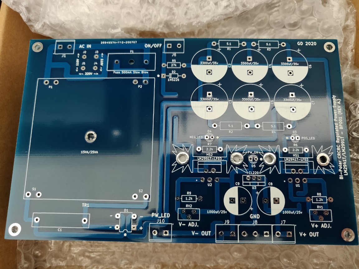 My DIY Bi-Polar CRCRC Regulated Power Supply | Headphone Reviews and ...
