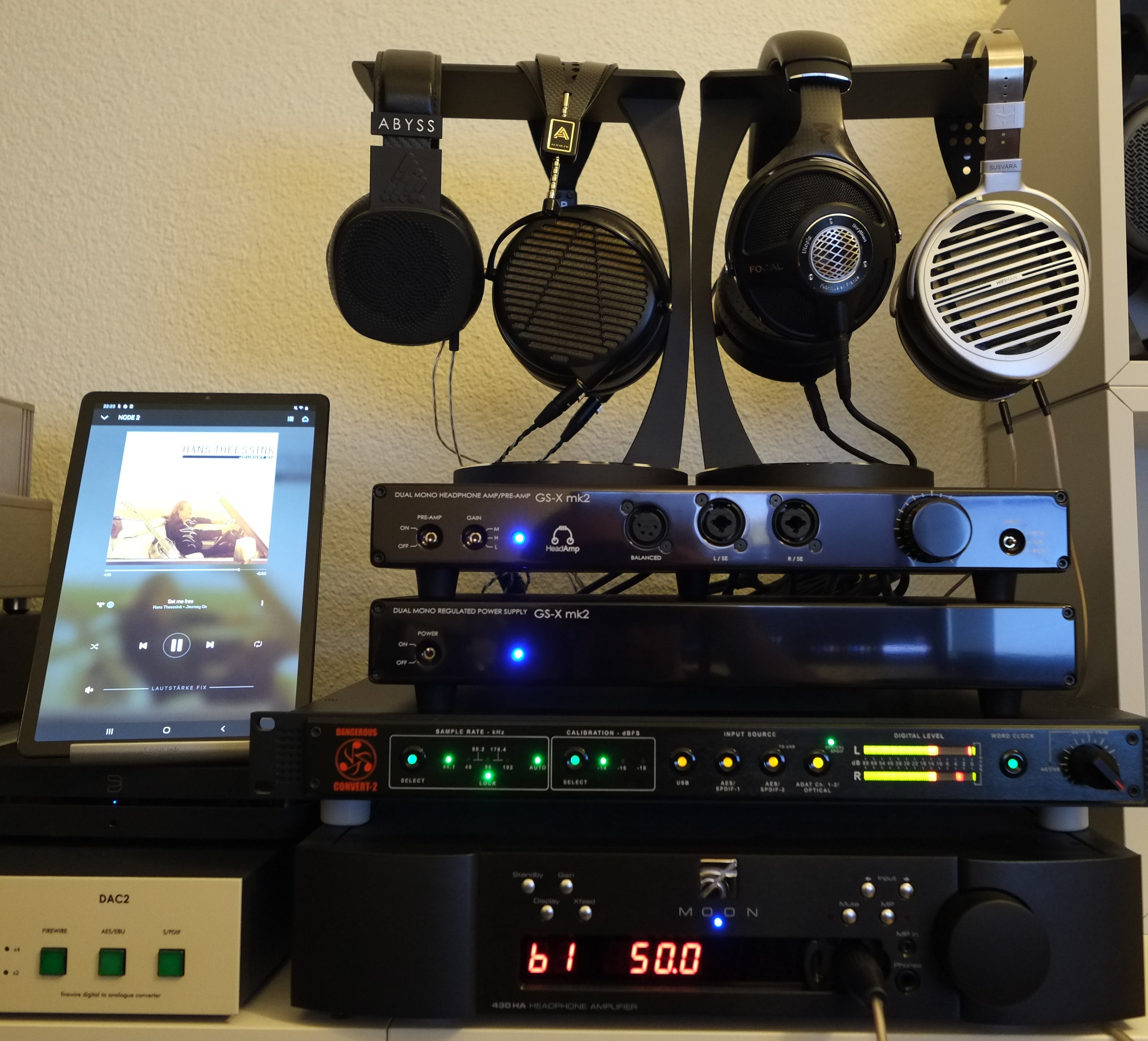 Show us your Head-Fi station at it's current state. No old pictures ...