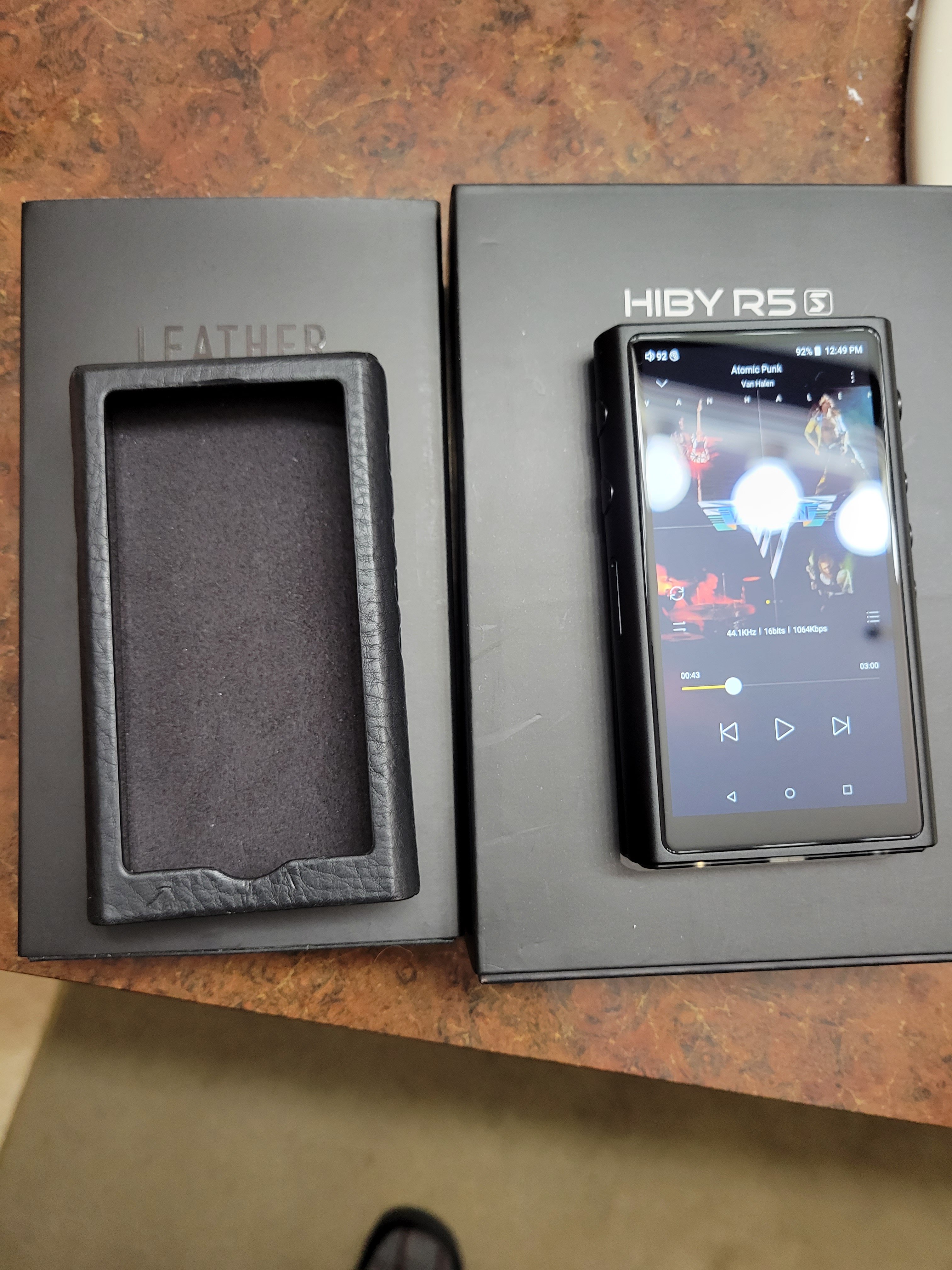 Sold: Hiby R5 saber with Dignus case - mint | Headphone Reviews and Discussion - Head-Fi.org