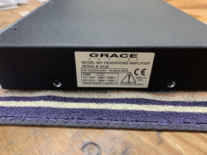 Sold: Grace Model 901 headphone amp/DAC | Headphone Reviews and ...