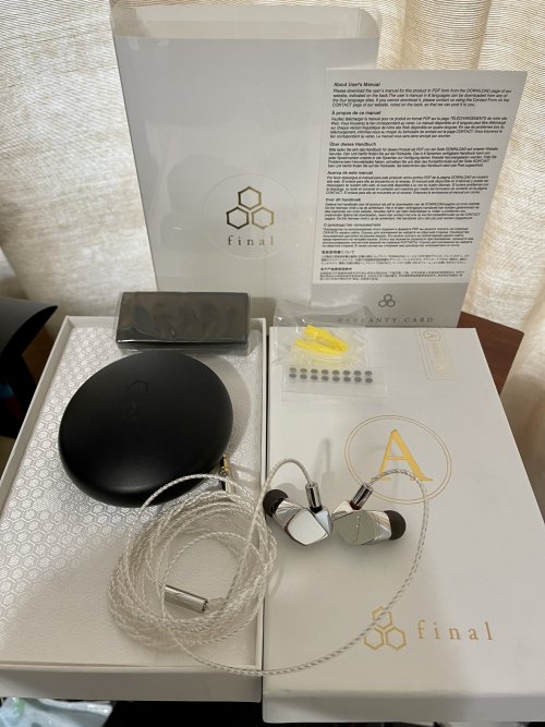 Sold: Final Audio A8000 Flagship IEM with Truly Pure Beryllium ...
