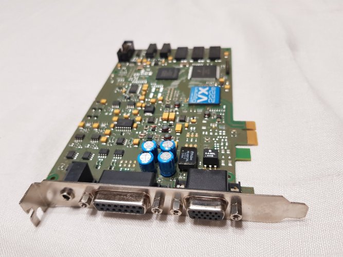 Closed: Digigram VX222e 24bit 192KHz AES Digital Broadcast Audio PCIe ...