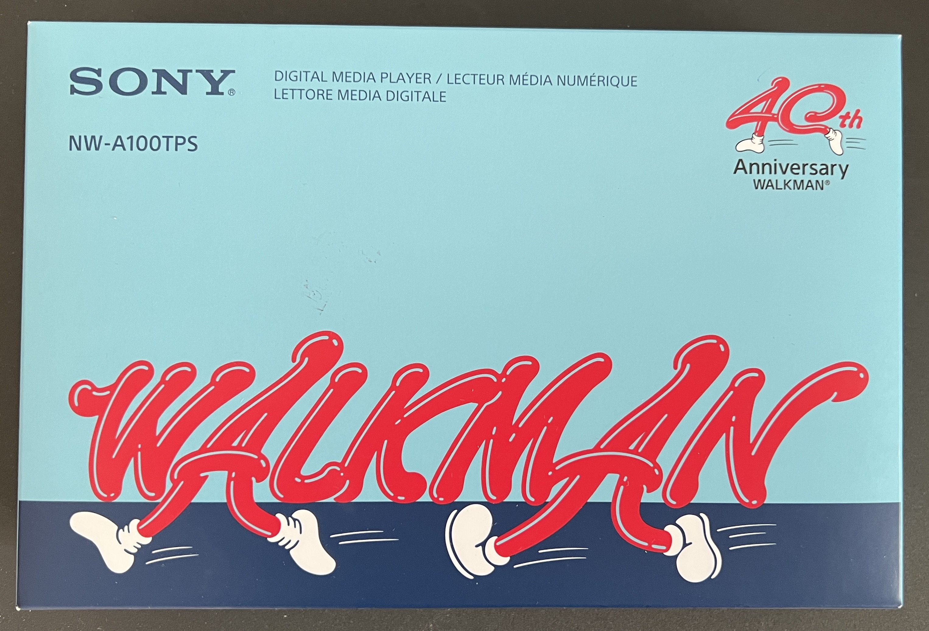 Closed: The Sony 40th Anniversary Walkman - NW-100 TPS | Headphone ...
