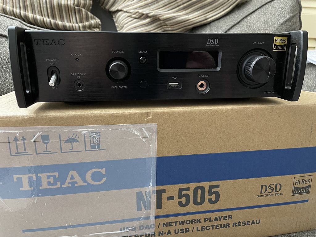 Closed: FS: Teac NT-505 Streamer/DAC/Pre/Headphone amp | Headphone ...