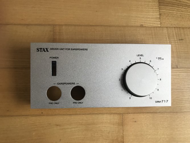 Closed: STAX SR 009 + energizer SRM 717 + Stax stand | Headphone ...