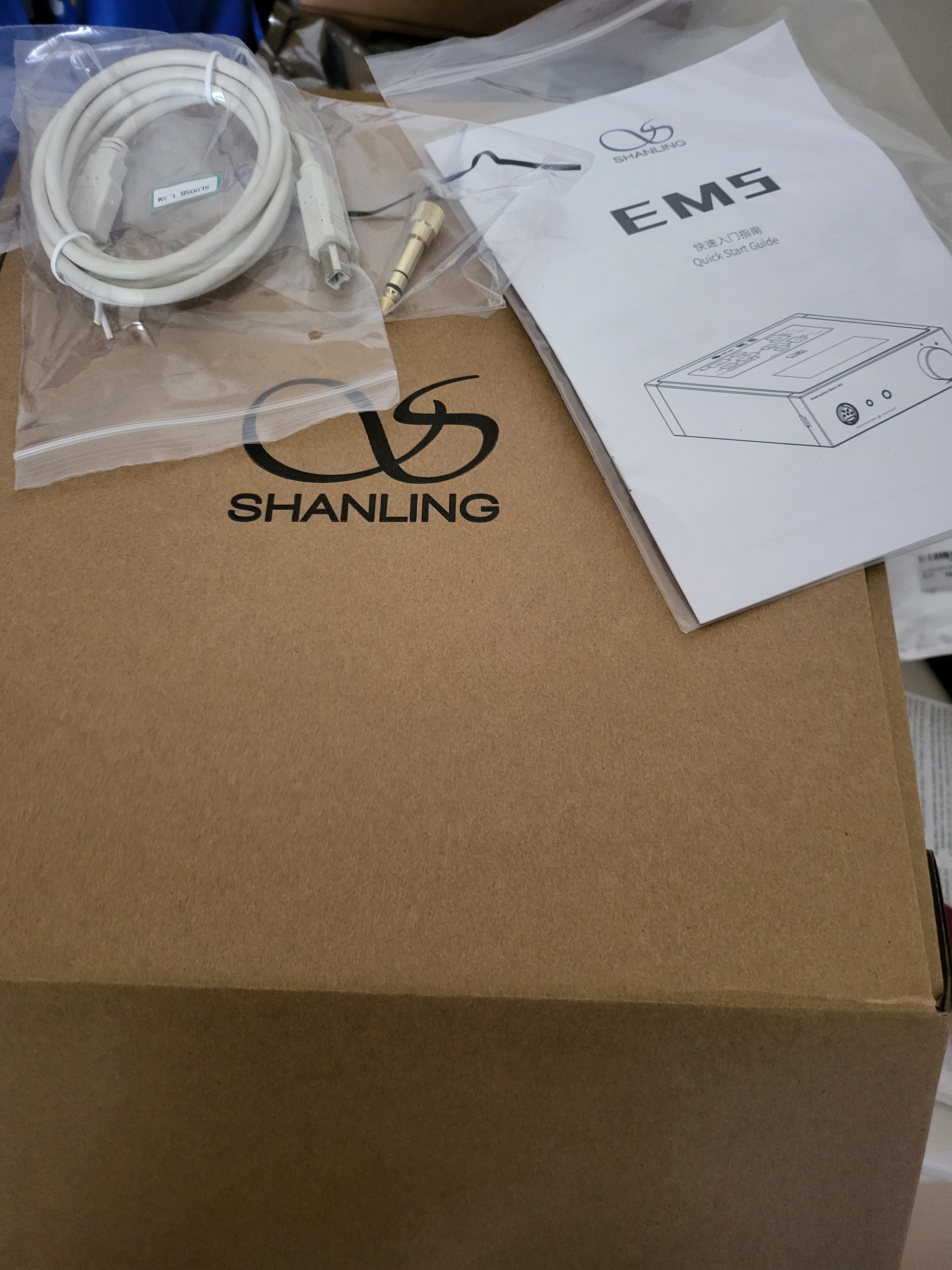 Sold: Shanling EM5 (Black) - streamer, DAC, headphone amp | Headphone ...
