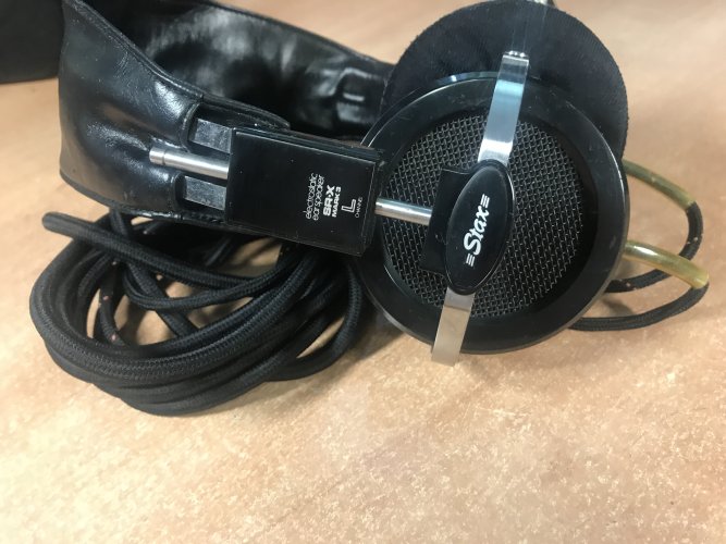 Closed: Stax SR-X Mark-3 & Stax New SR-3 electrostatic headphones ...