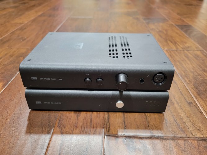 Sold: Schiit magnius and modius stack amp/dac | Headphone Reviews and ...