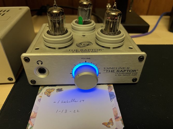 Closed: Ray Samuels Emmeline II "The Raptor" with upgraded tubes ...