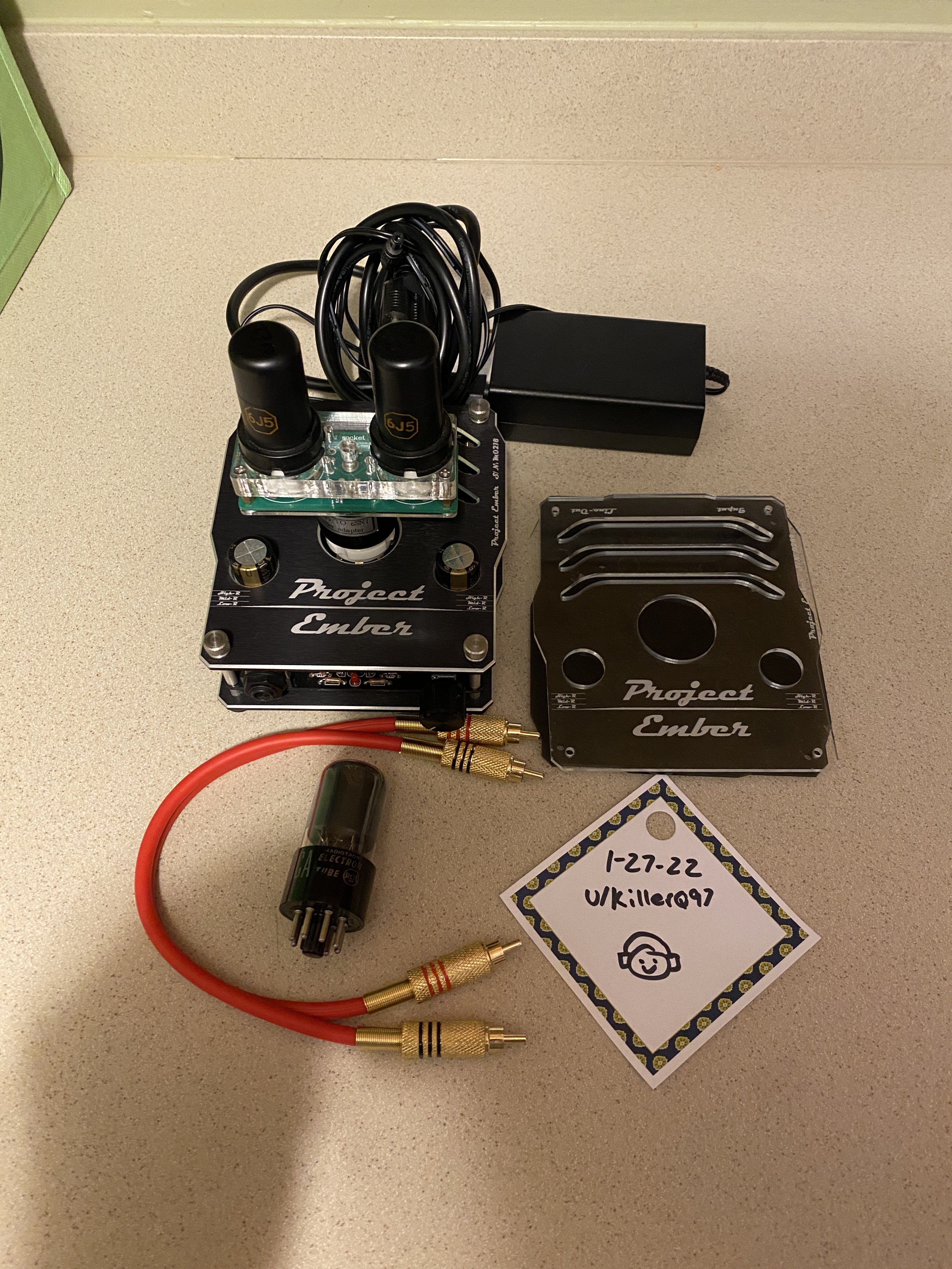 Sold: Garage1217 Project Ember 2.1 Tube Amp + Extras. | Headphone ...