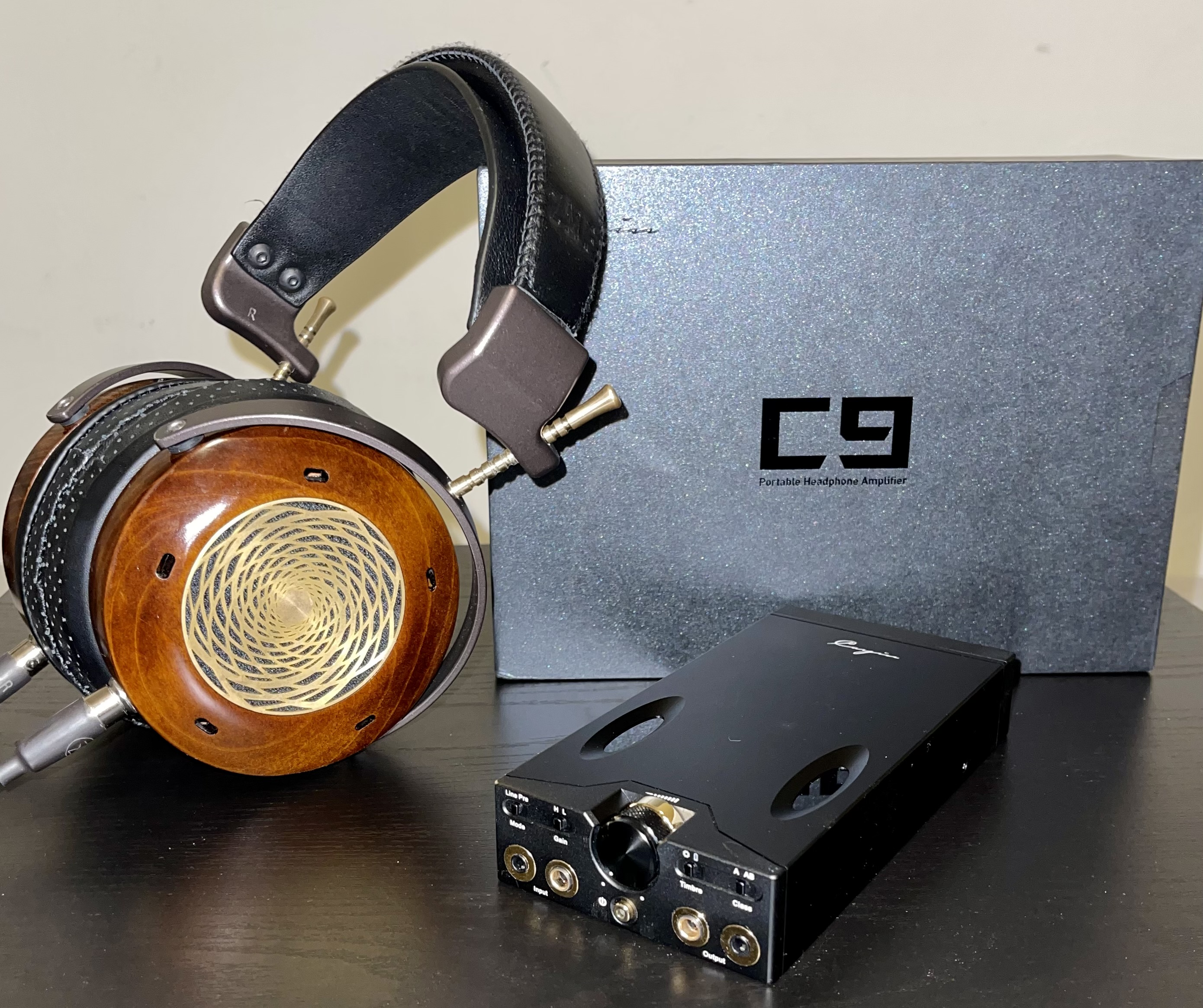 Cayin C9: Dual Nutube, Fully Balanced Class A/AB Portable HeadAmp ...