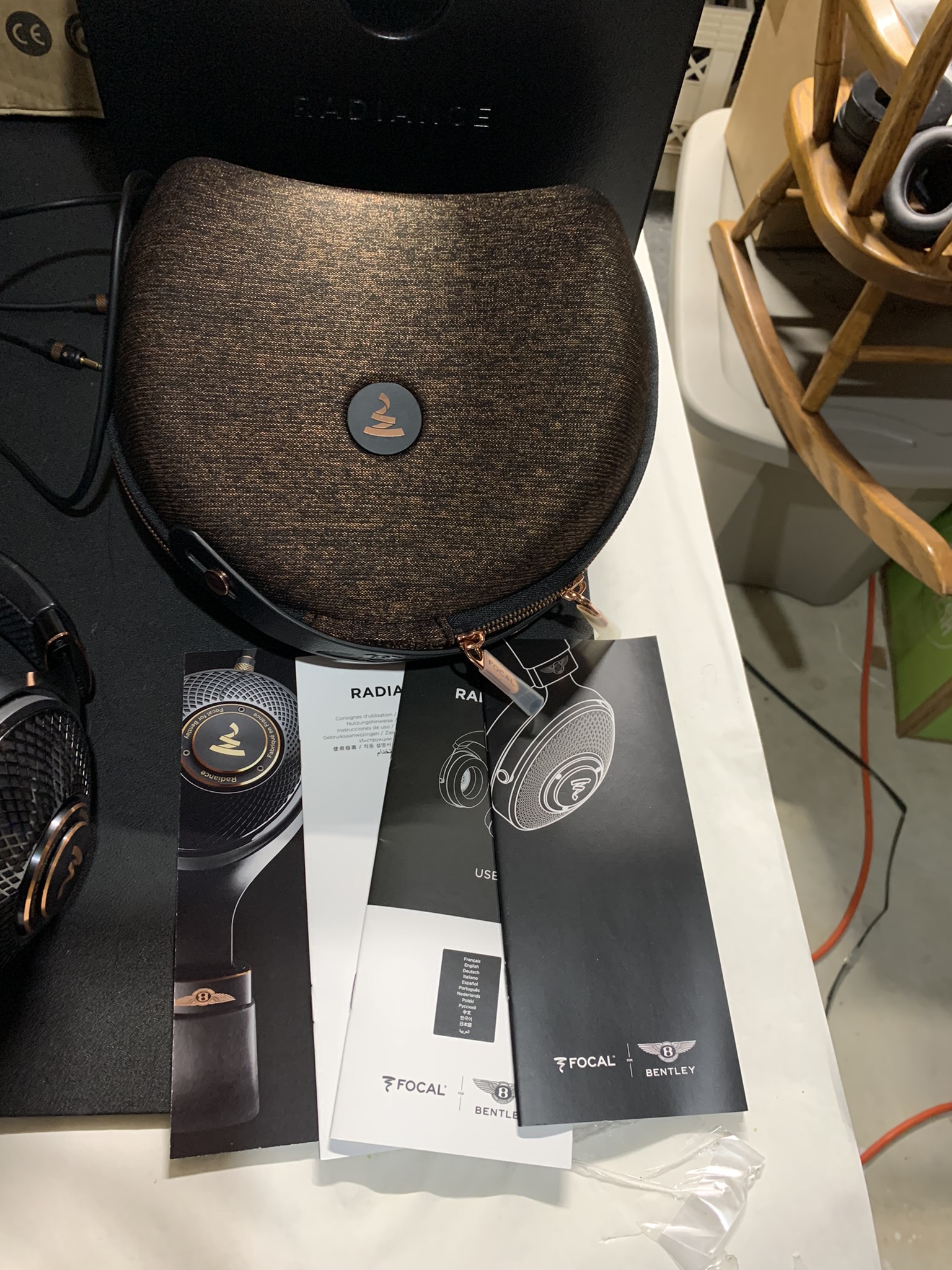Sold: Focal Radiance - includes 2 cables (balanced and unbalanced ...