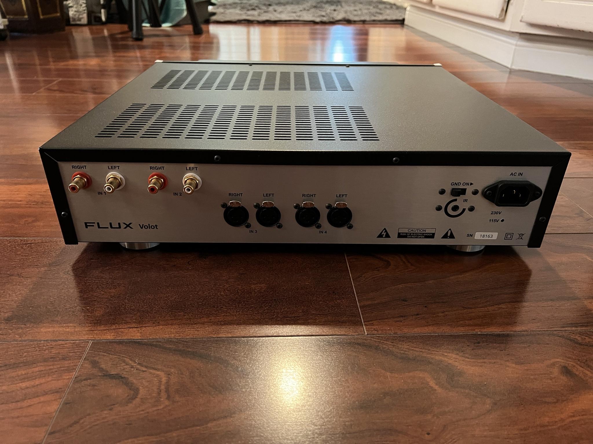 Sold: Flux Labs Volot Dual Mono Class-A Headphone Amplifier | Headphone ...