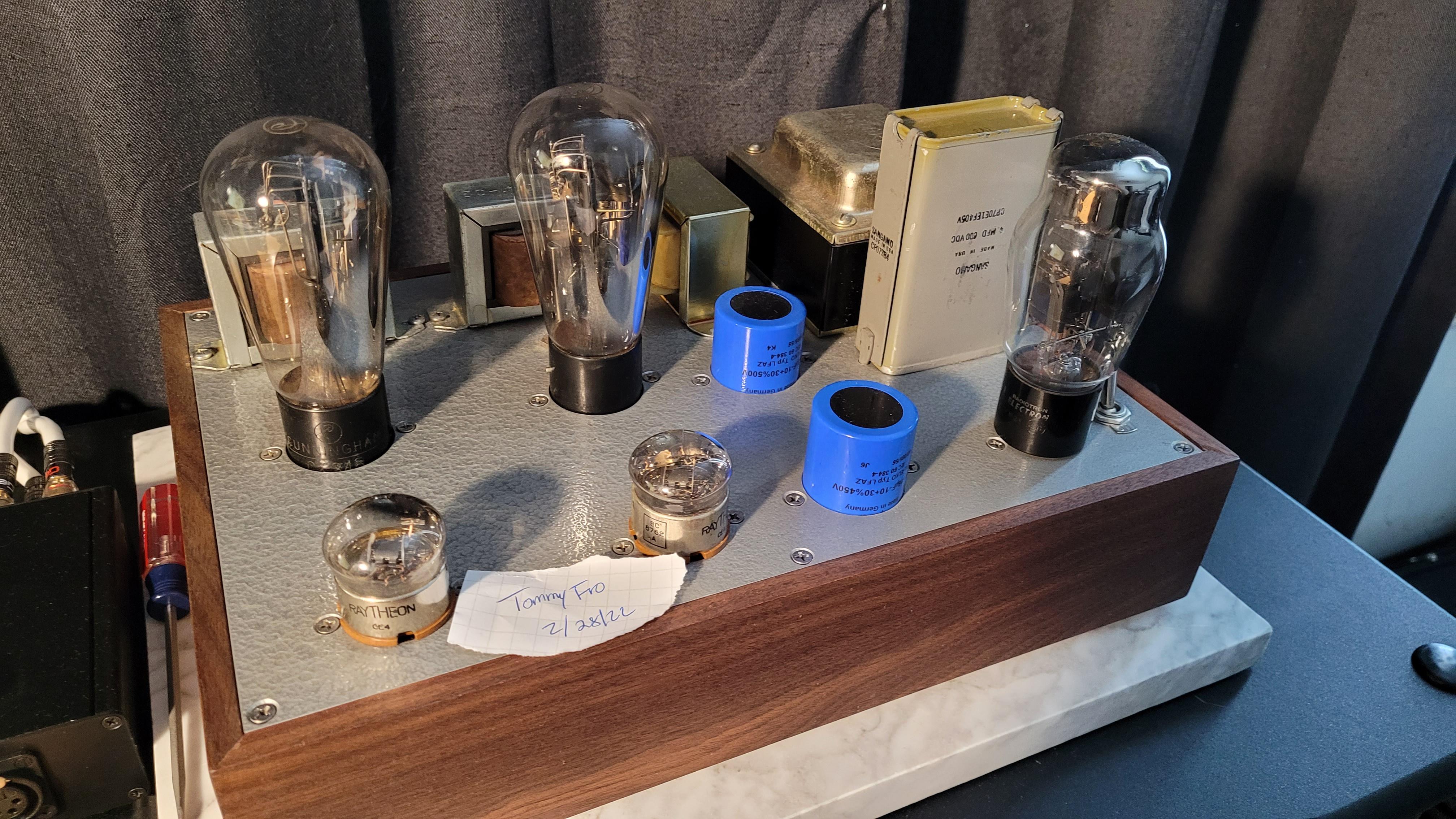 Sold: Oliver Sayes 45 tube amp | Headphone Reviews and Discussion ...