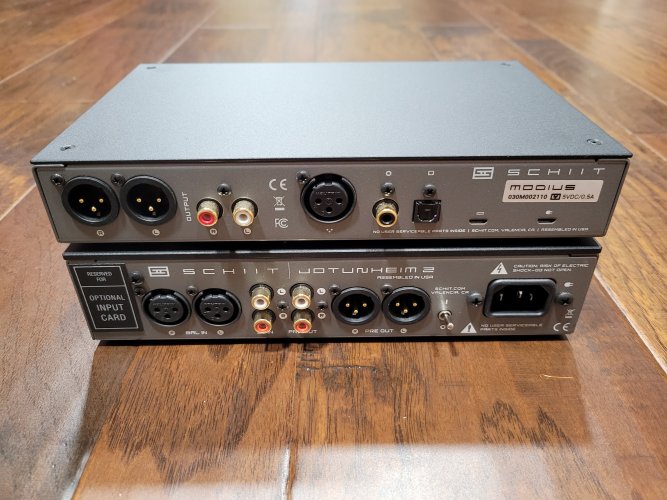 Sold: Schiit jotunheim 2 and modius stack | Headphone Reviews and ...