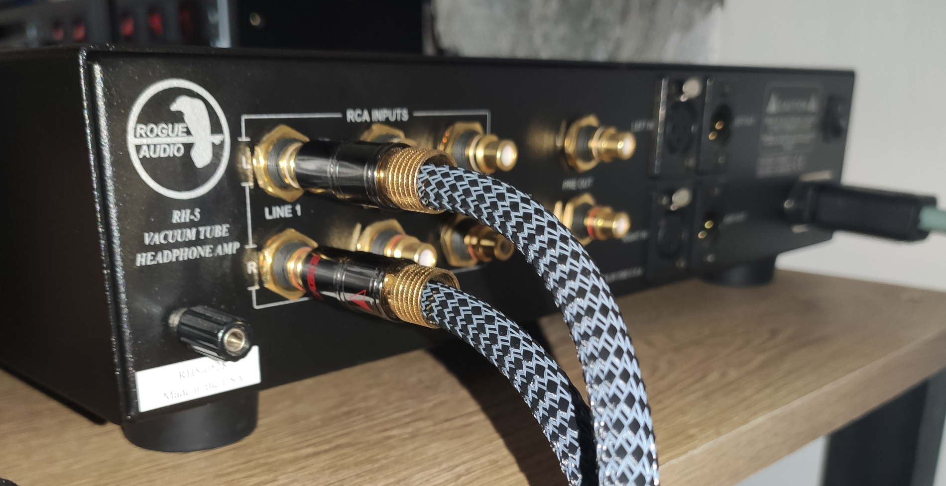 Sold: Rogue Audio RH5 RH-5 Headphones Amp and Preamp | Headphone ...