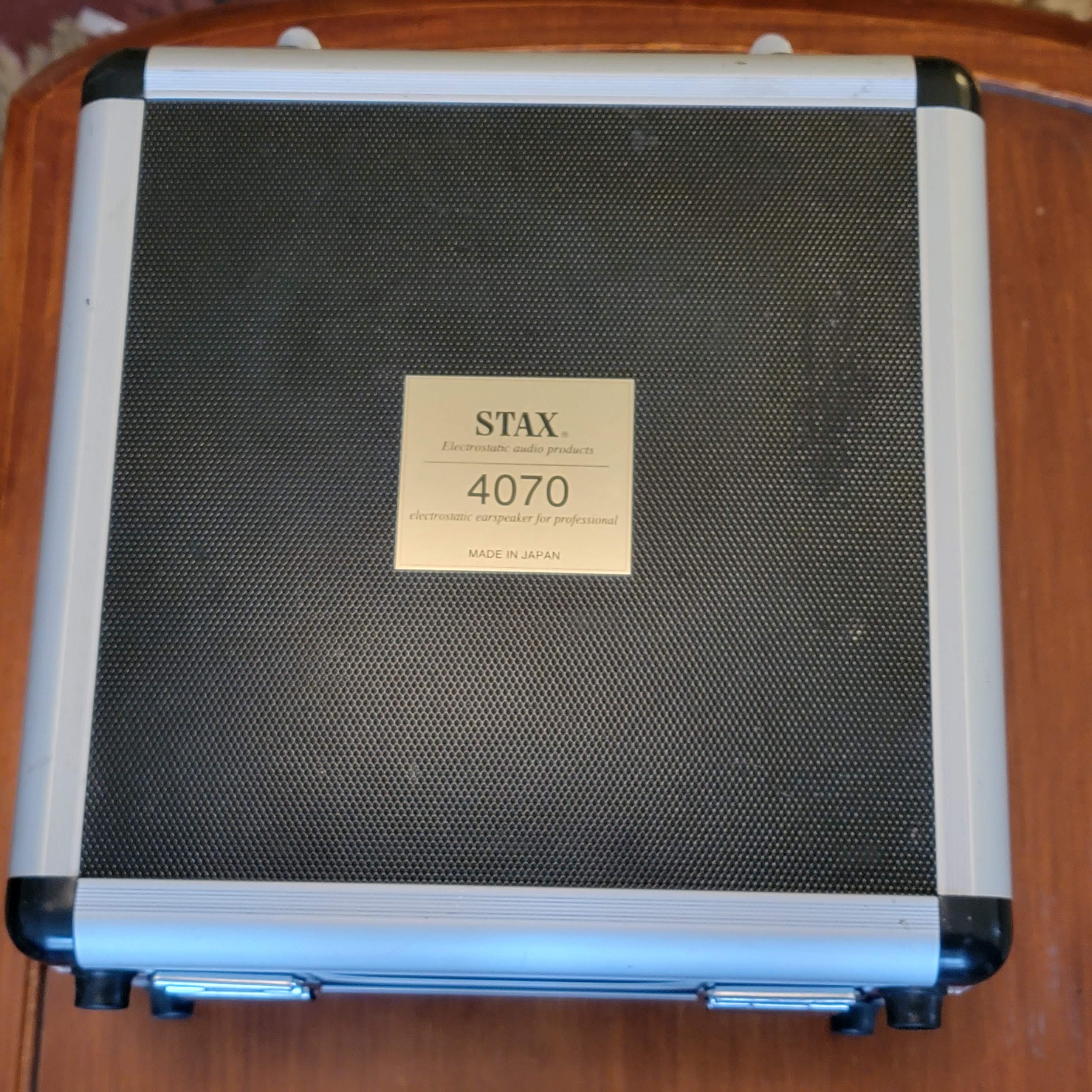 Sold: Stax 4070 RARE! | Headphone Reviews and Discussion - Head-Fi.org