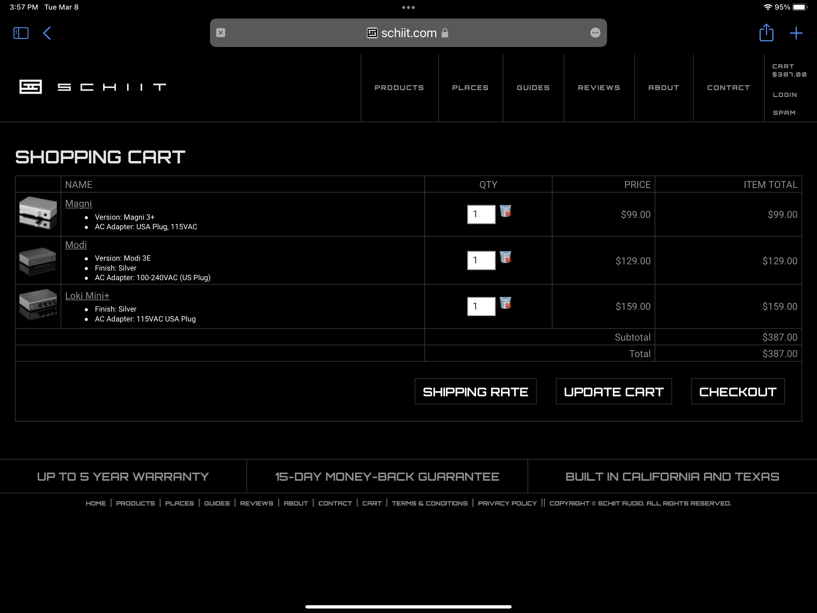 Closed: *** SOLD *** Schiit Stack (Modi 3, Magni 3, & Mini Loki ...