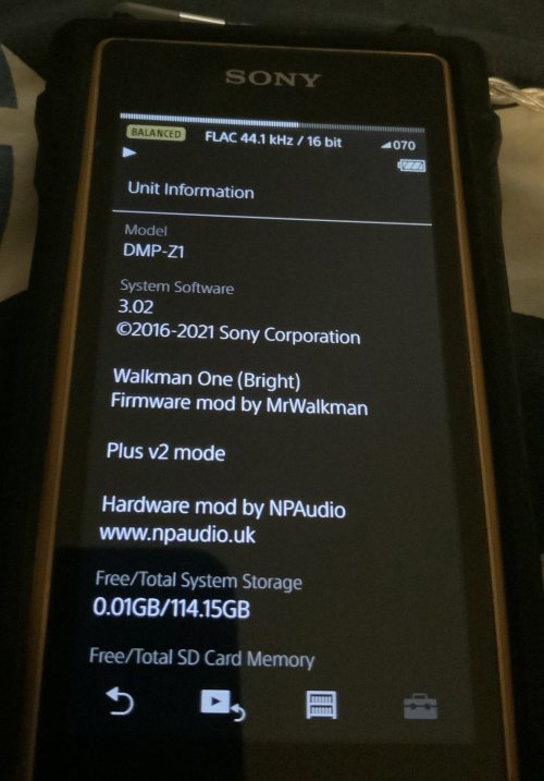 Sony Walkman custom firmware (non-Android) | Headphone Reviews and ...