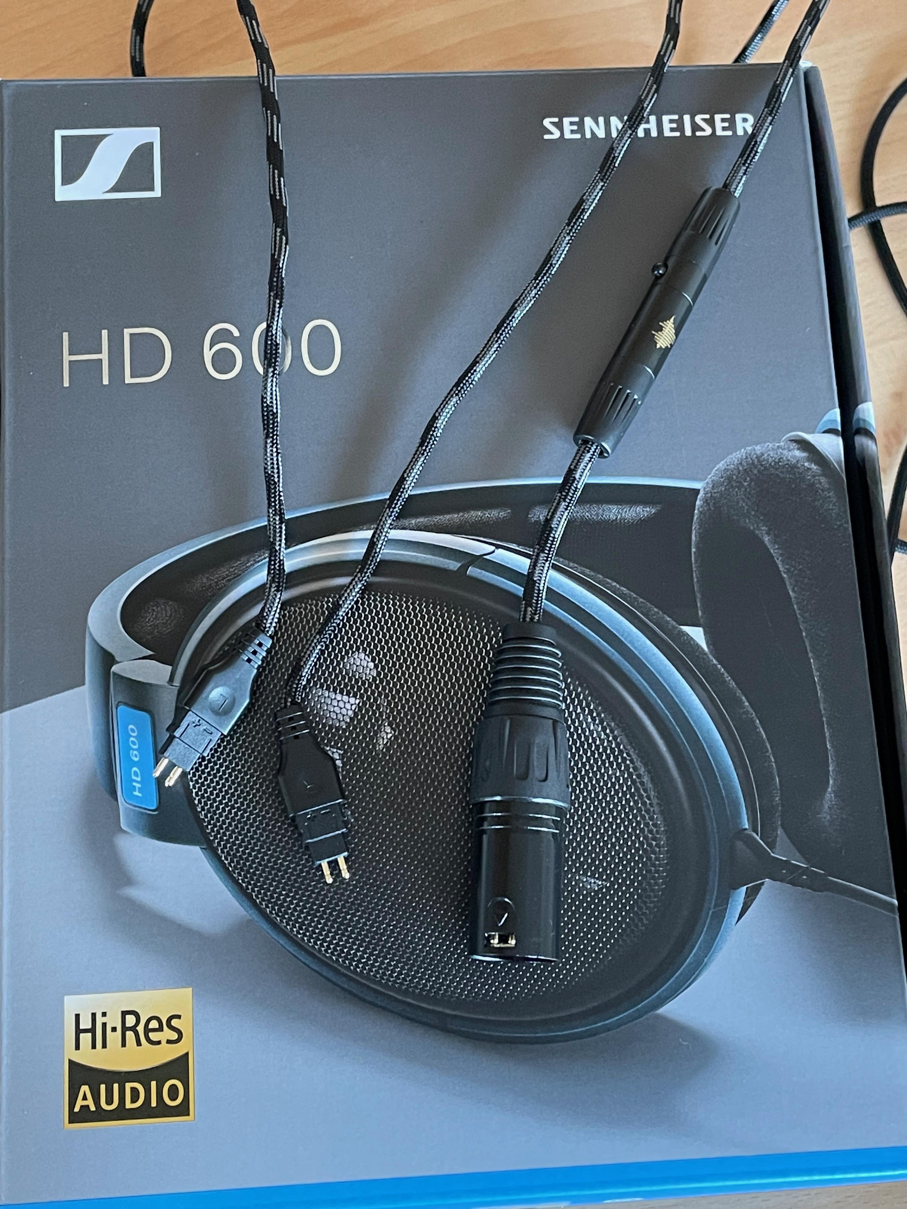 Closed: Sennheiser HD600 + 2 upgraded cables | Headphone Reviews and ...