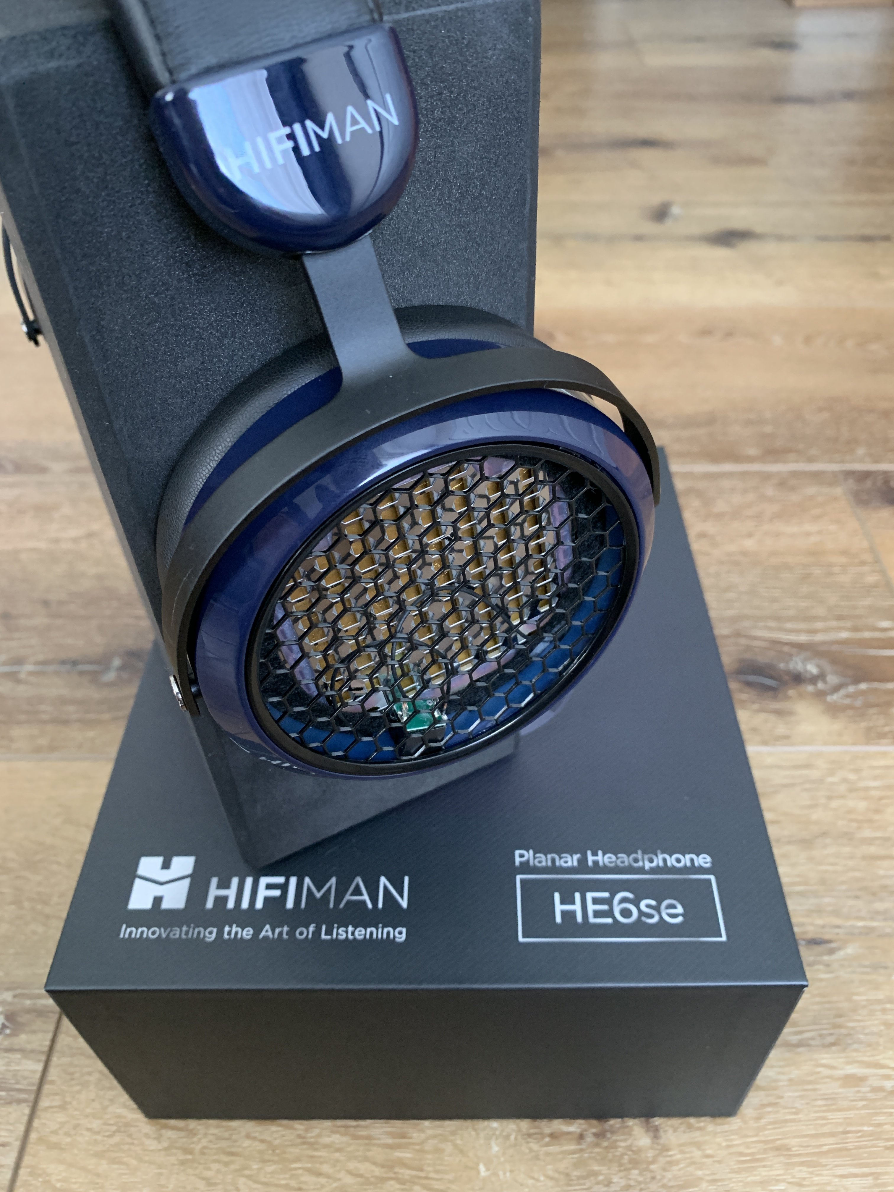 Sold: Hifiman HE6se V2 Adorama Limited honecomb grill mod | Headphone ...