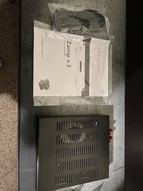 Closed: 2x Parasound Z.amp Speaker amplifier for HE-6 or speakers ...