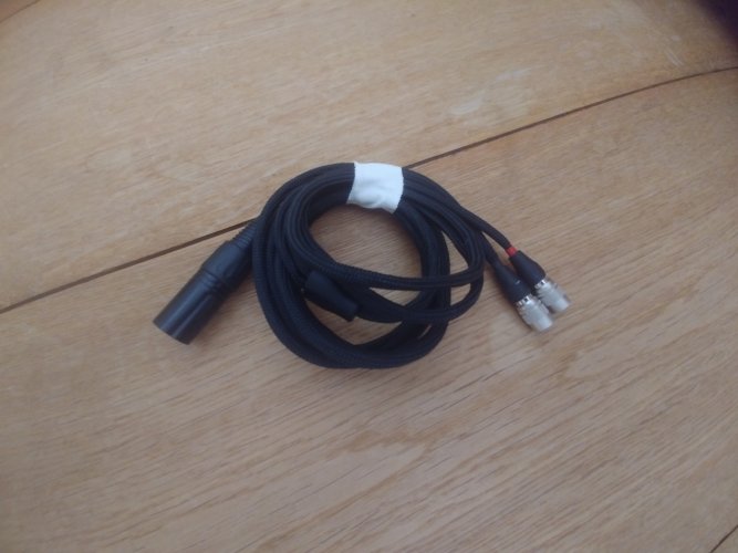 Sold: Dan Clark Audio (MrSpeakers) Dummer Balanced XLR Cable ...