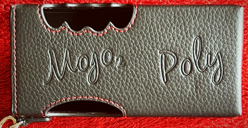 Closed: SOLD: Chord Mojo Poly Premium Leather Case by Van Nuys ( Mojo 2 ...