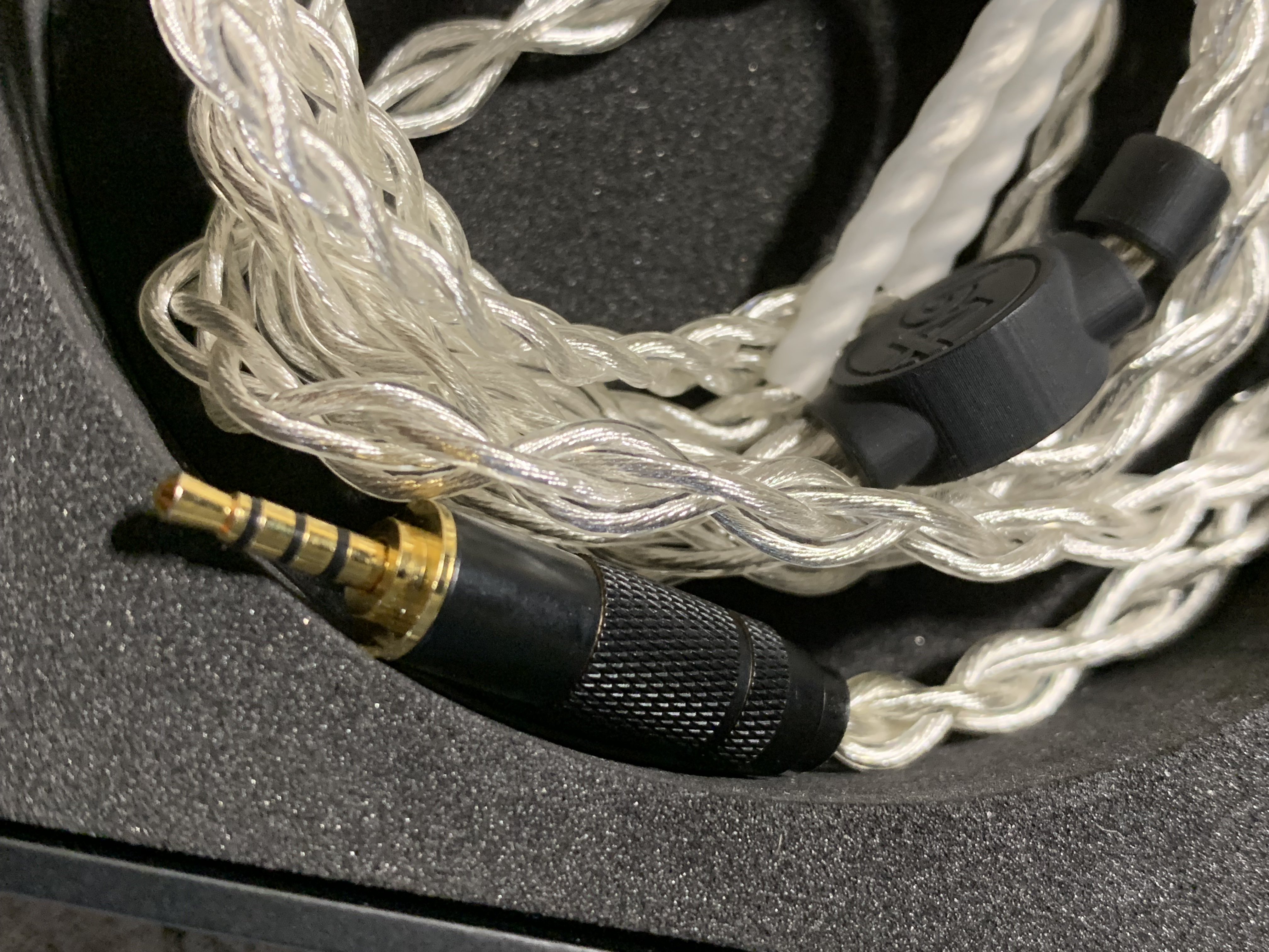 Sold: SOLD Priced for a quick sale! 64Audio Silver PREMIUM cable ...