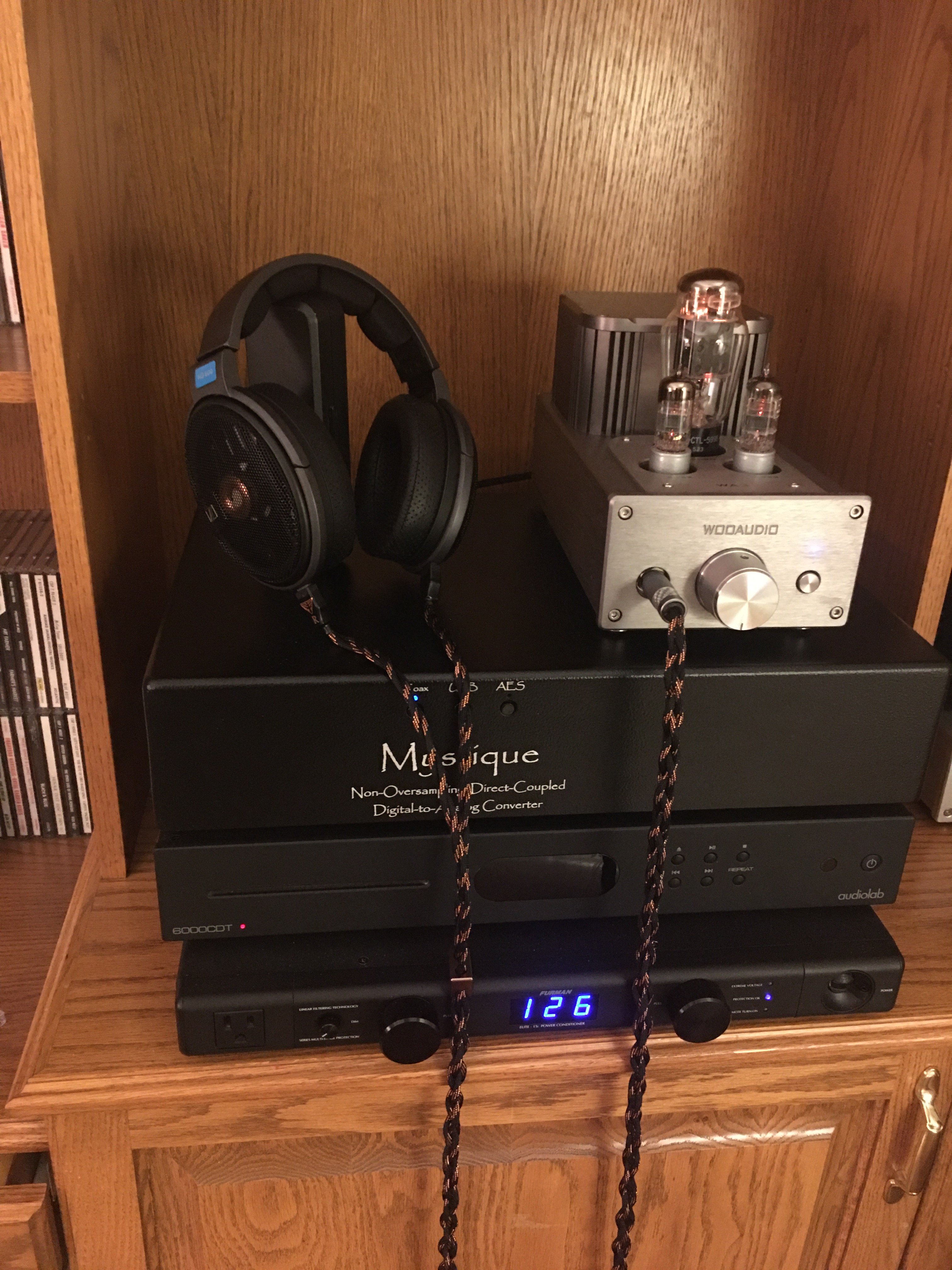 Show us your Head-Fi station at it's current state. No old pictures ...