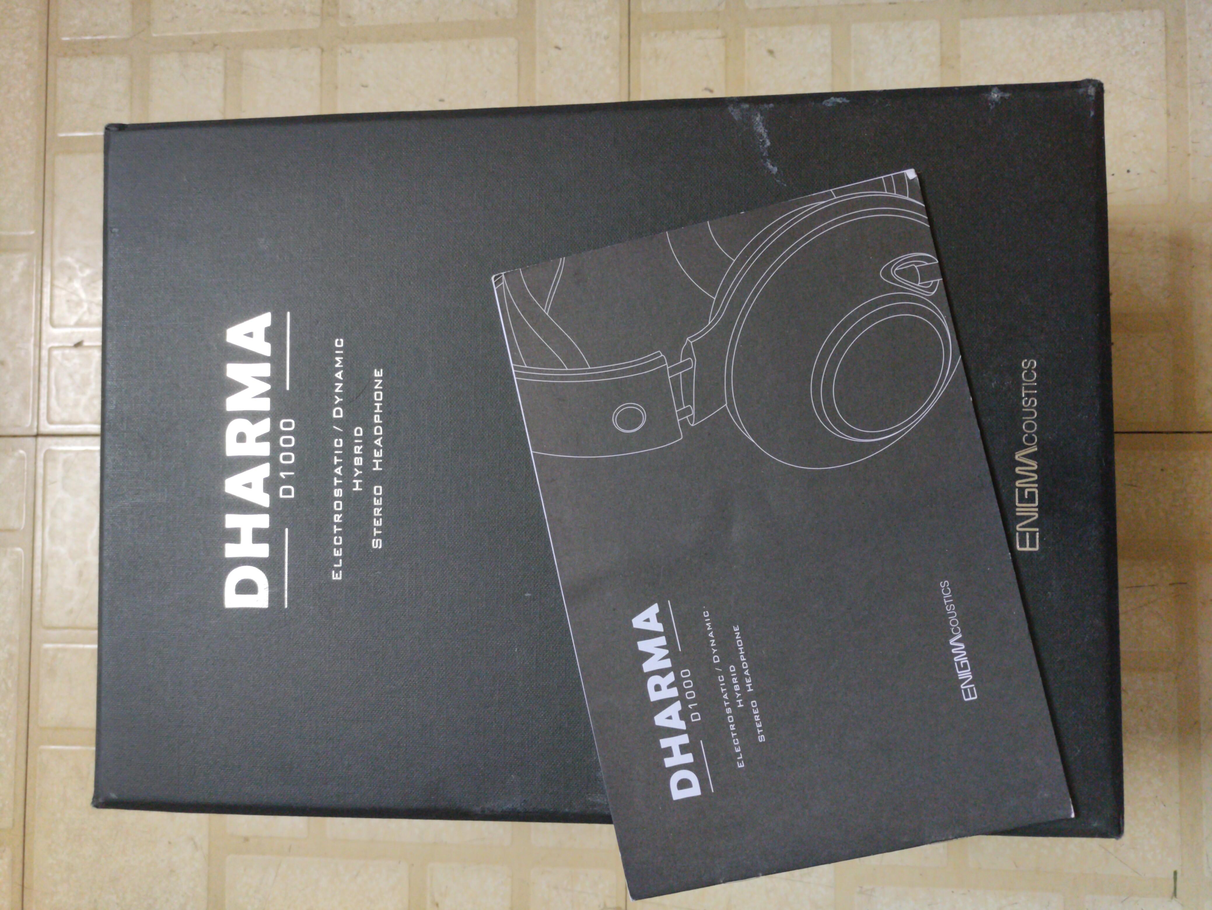 Closed: Enigmacoustics Dharma D1000 Dual Driver Full Size Headphones ...