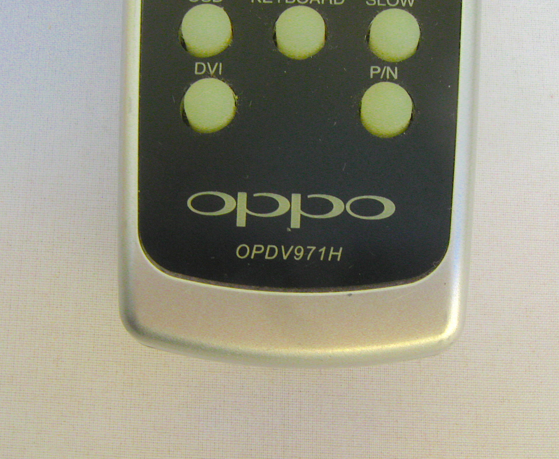Closed: Oppo Remote Control for DV971h DVD player | Headphone Reviews ...