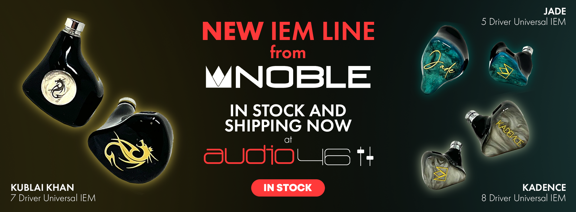The New IEM Line from Noble Audio Arrives at Audio46 - Thread Gallery ...