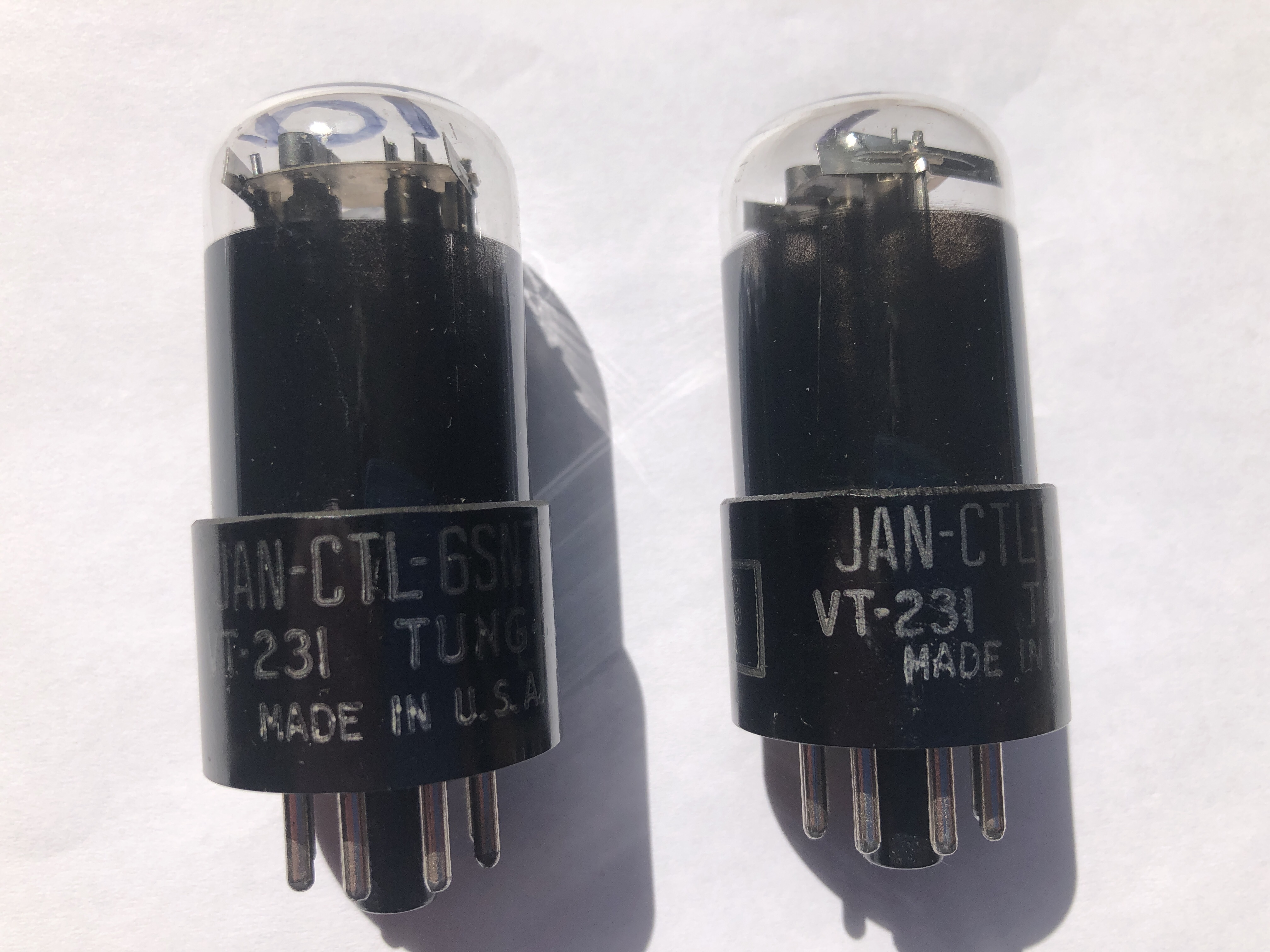 Closed: Pair Tungsol 6sn7gt TSRPBG Oval Mica | Headphone Reviews and ...