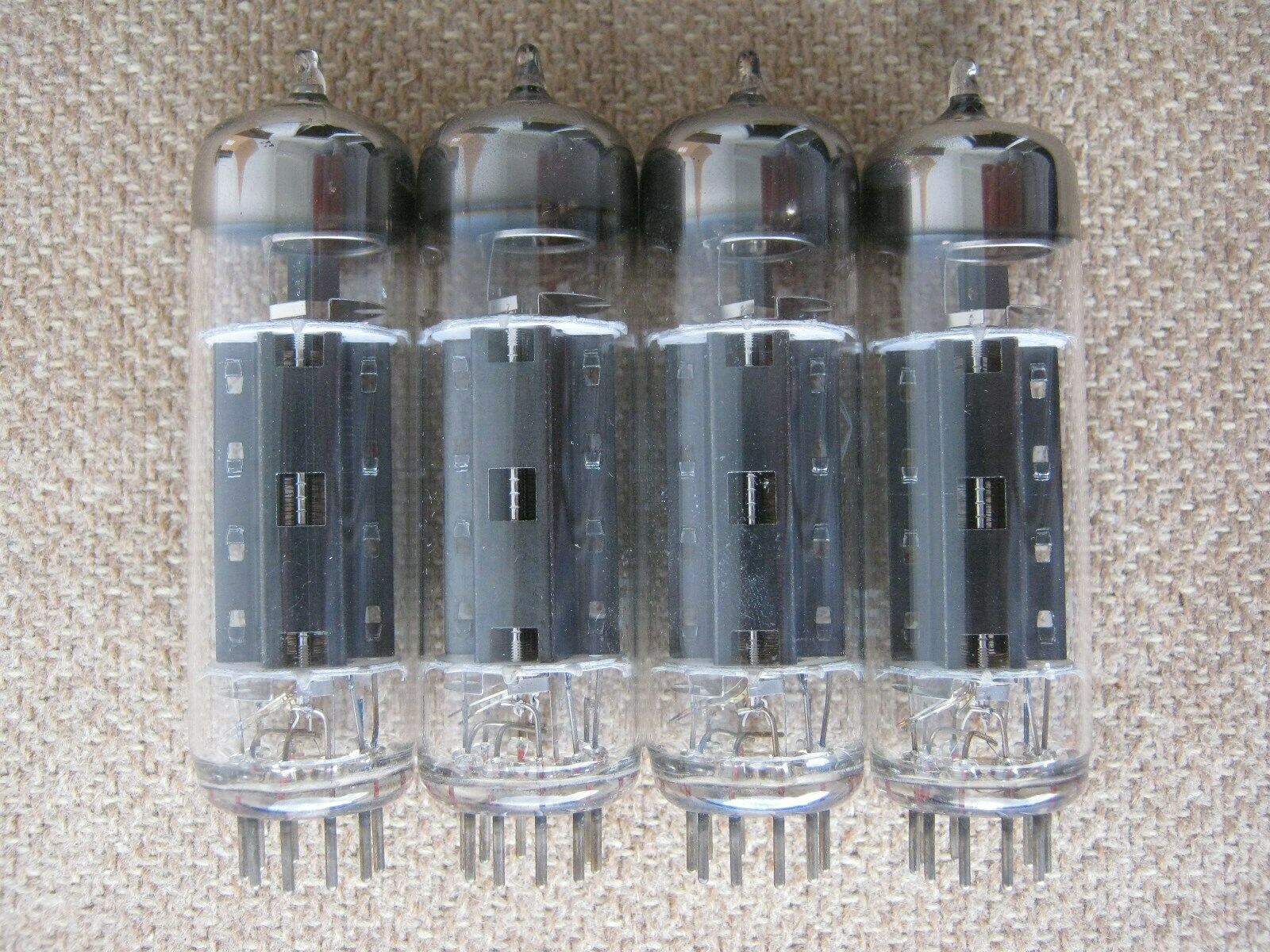 Closed: 4x EL803S TELEFUNKEN tubes - BLACK plates - NOS | Headphone ...