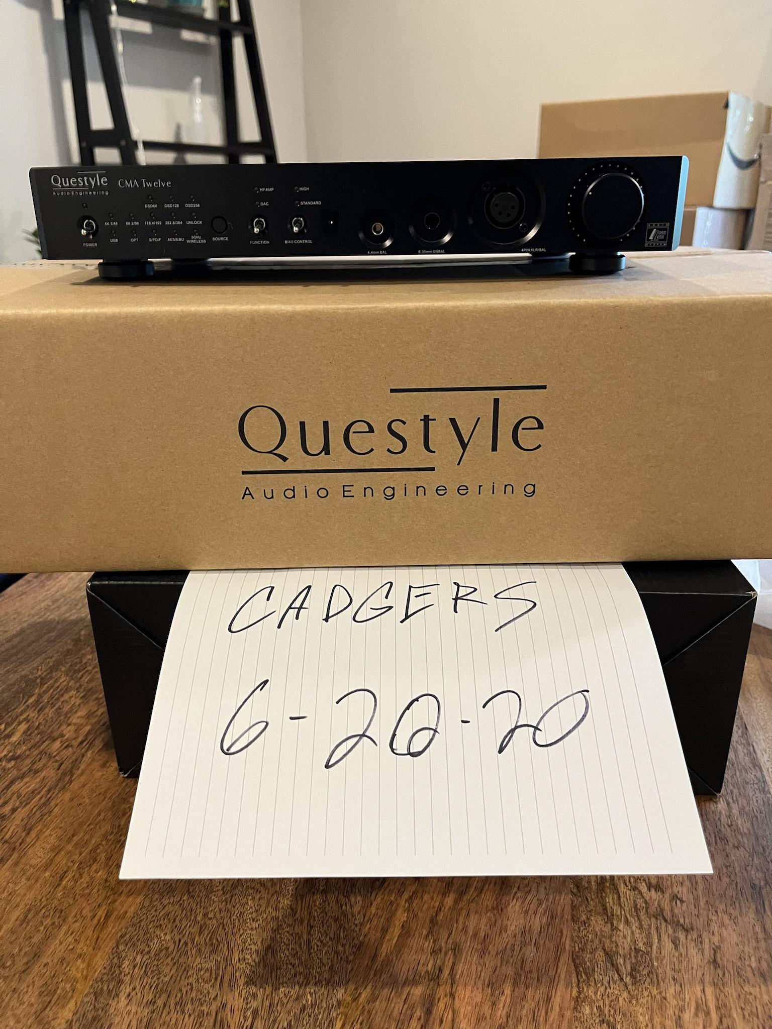 Closed: Questyle CMA Twelve Flagship DAC/Headphone Amp | Headphone ...