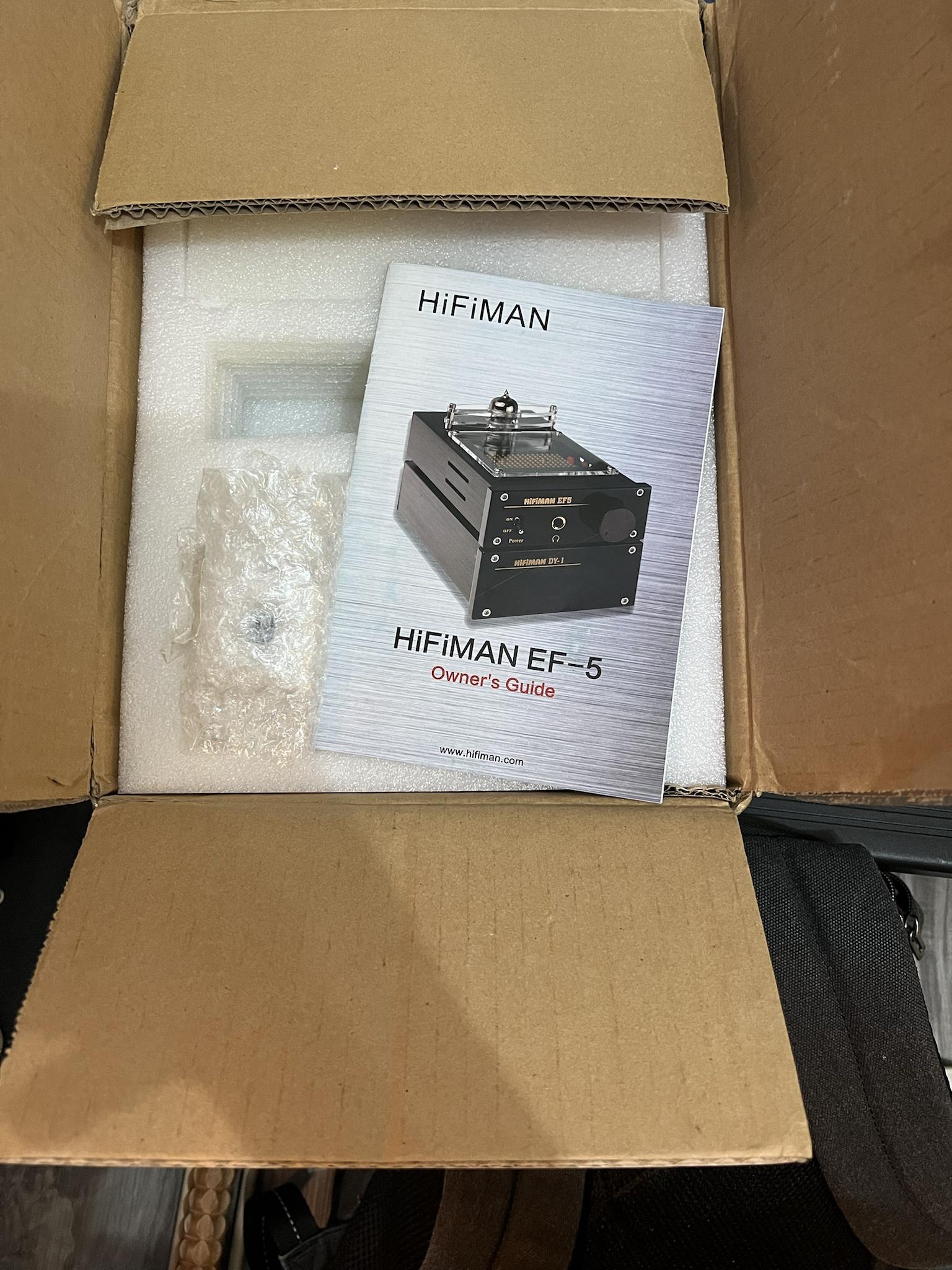 Closed: Hifiman EF5 Hybrid Tube Amp | Headphone Reviews and Discussion ...