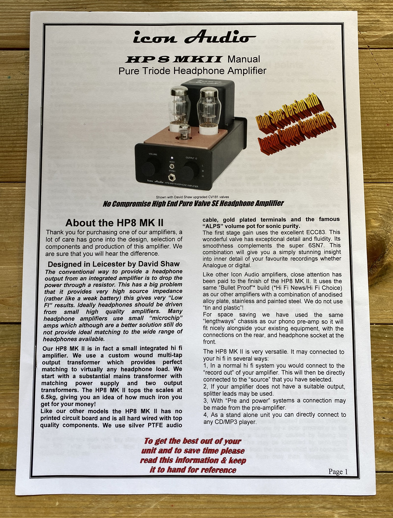 Closed: Icon Audio HP8 mk2 | Headphone Reviews and Discussion - Head-Fi.org