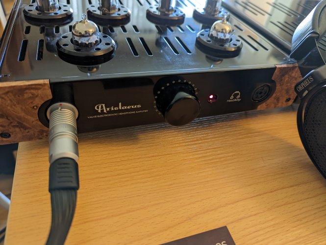 Sold: (Sold) Sennheiser HE90 (Orpheus) + Aristaeus + Extra Pads ...