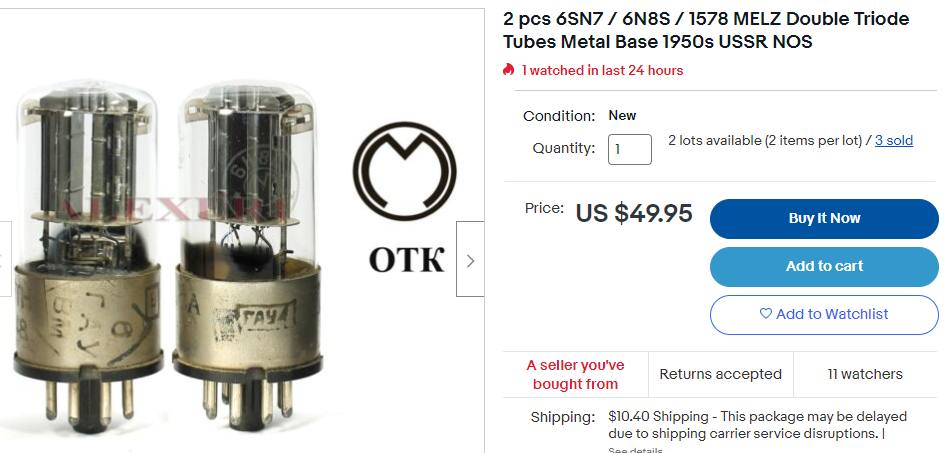 The Reference 6SN7 Thread | Headphone Reviews and Discussion - Head-Fi.org